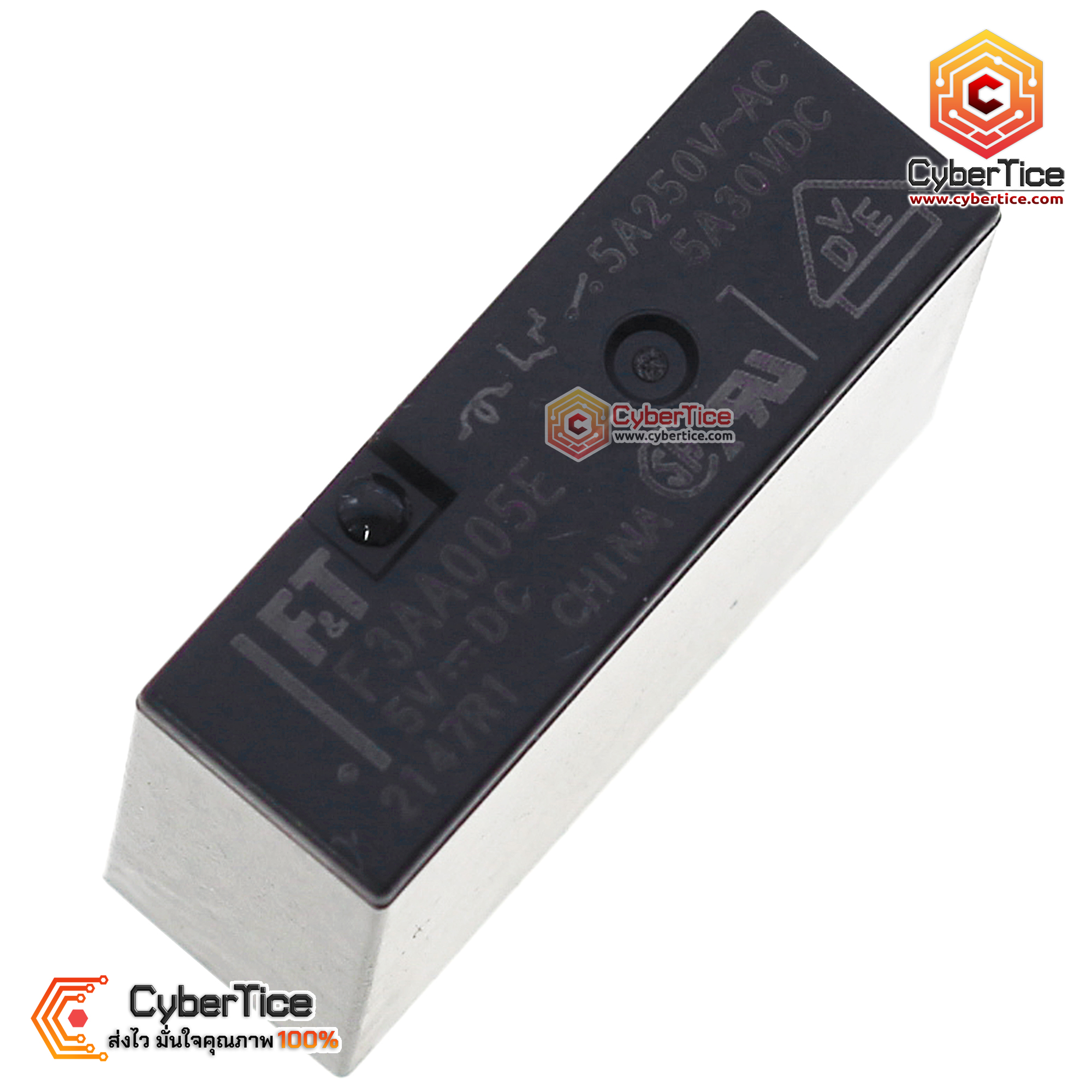 F3AA005E รีเลย์ 5V สวิตช์รีเลย์ relay 5v 250VAC 5A 30VDC 5A - ขาย Arduino อุปกรณ์ Arduino คุณภาพ ...