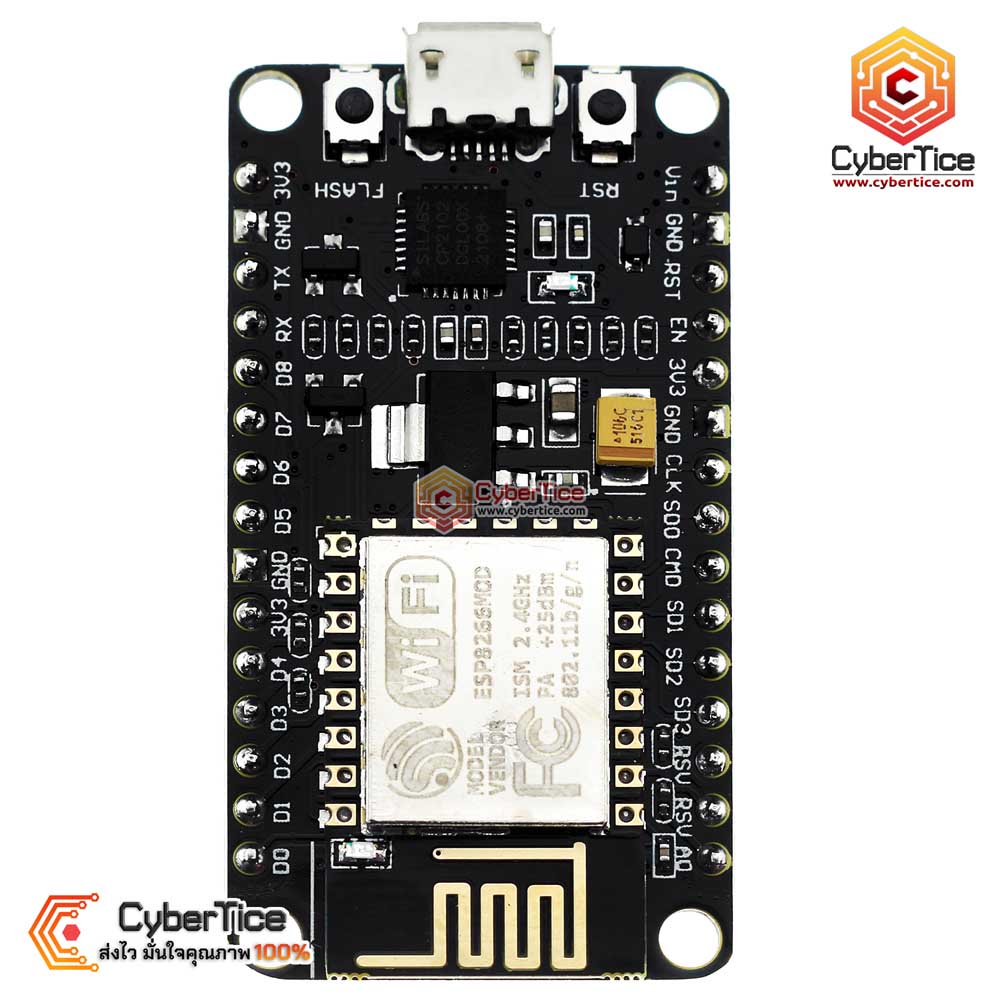 NodeMCU ESP8266 V2 CP2102 LUA based ESP8266-12E - ขาย Arduino อุปกรณ์ ...