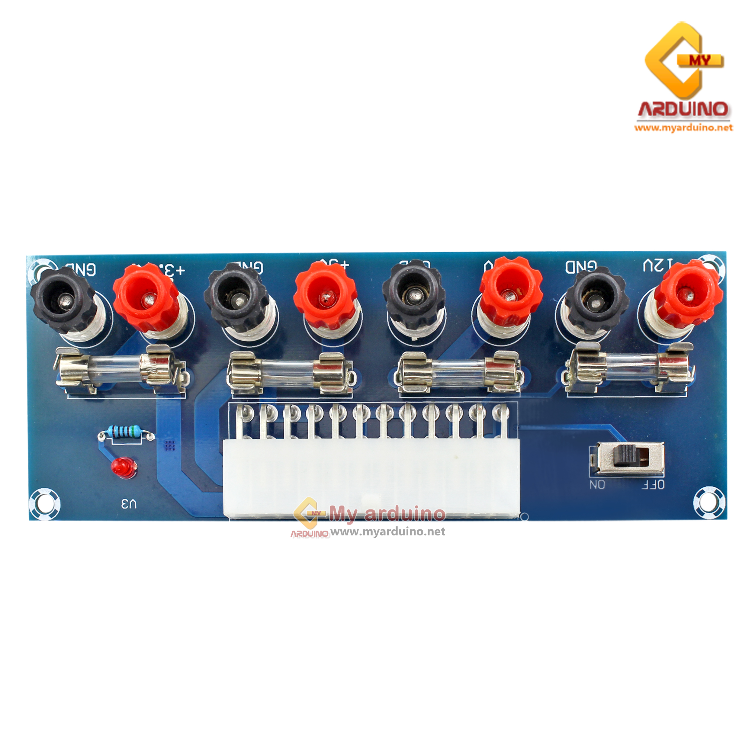 XH-M229 Desktop Computer Chassis Power Supply Module ATX Transfer Board ...