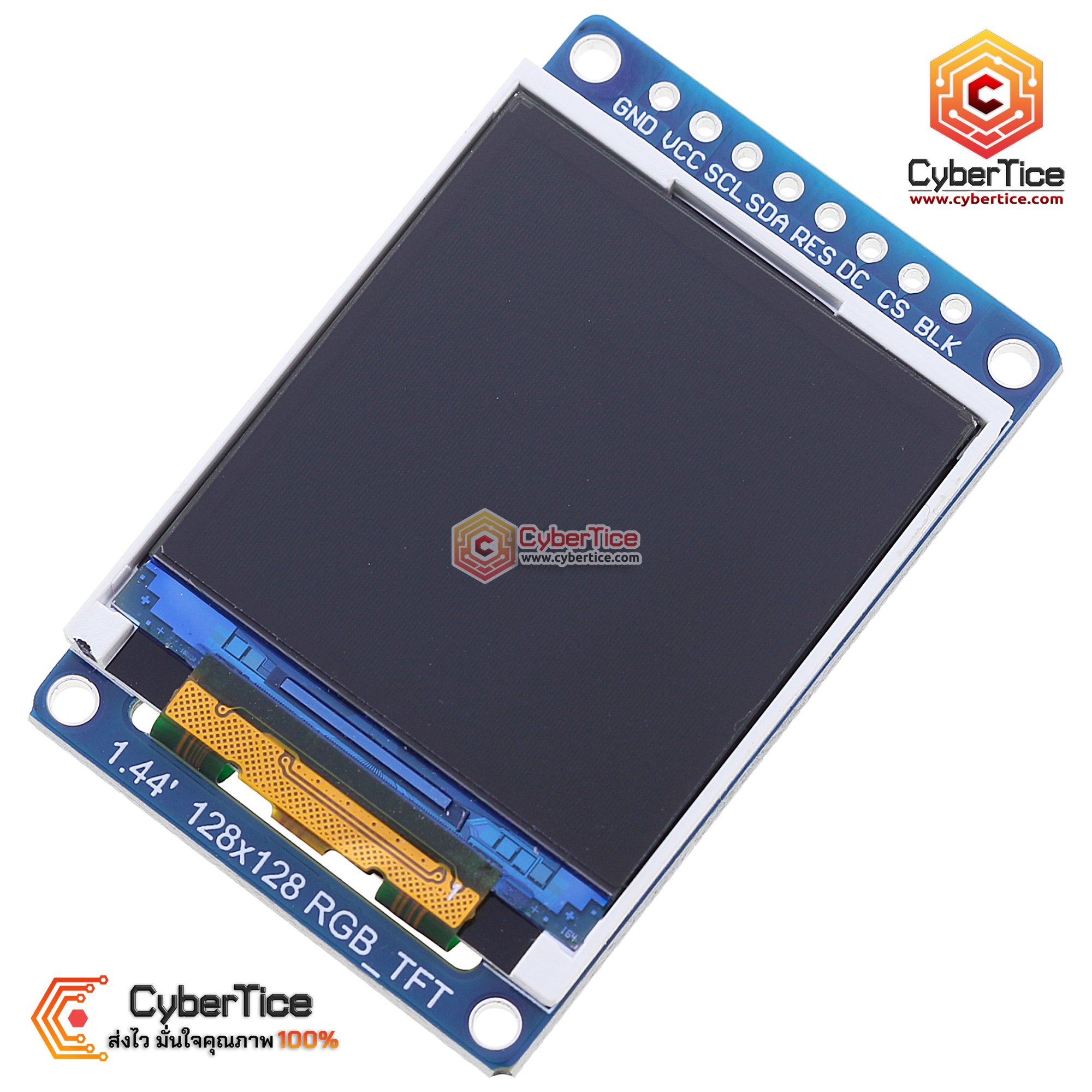 TFT Display IPS 1.44 inch 7P SPI Full Color LCD Module ST7735 for Arduino - ขาย Arduino อุปกรณ์ ...