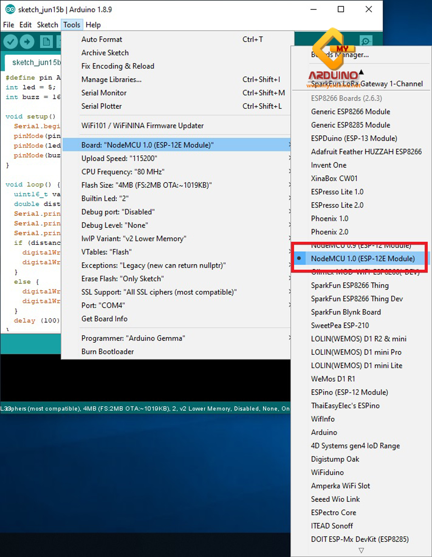 สอนใช้งาน ESP8266 GP2Y0A02 Infrared Sensor เซ็นเซอร์วัดระยะทาง 20cm - 150cm - ขาย Arduino ...