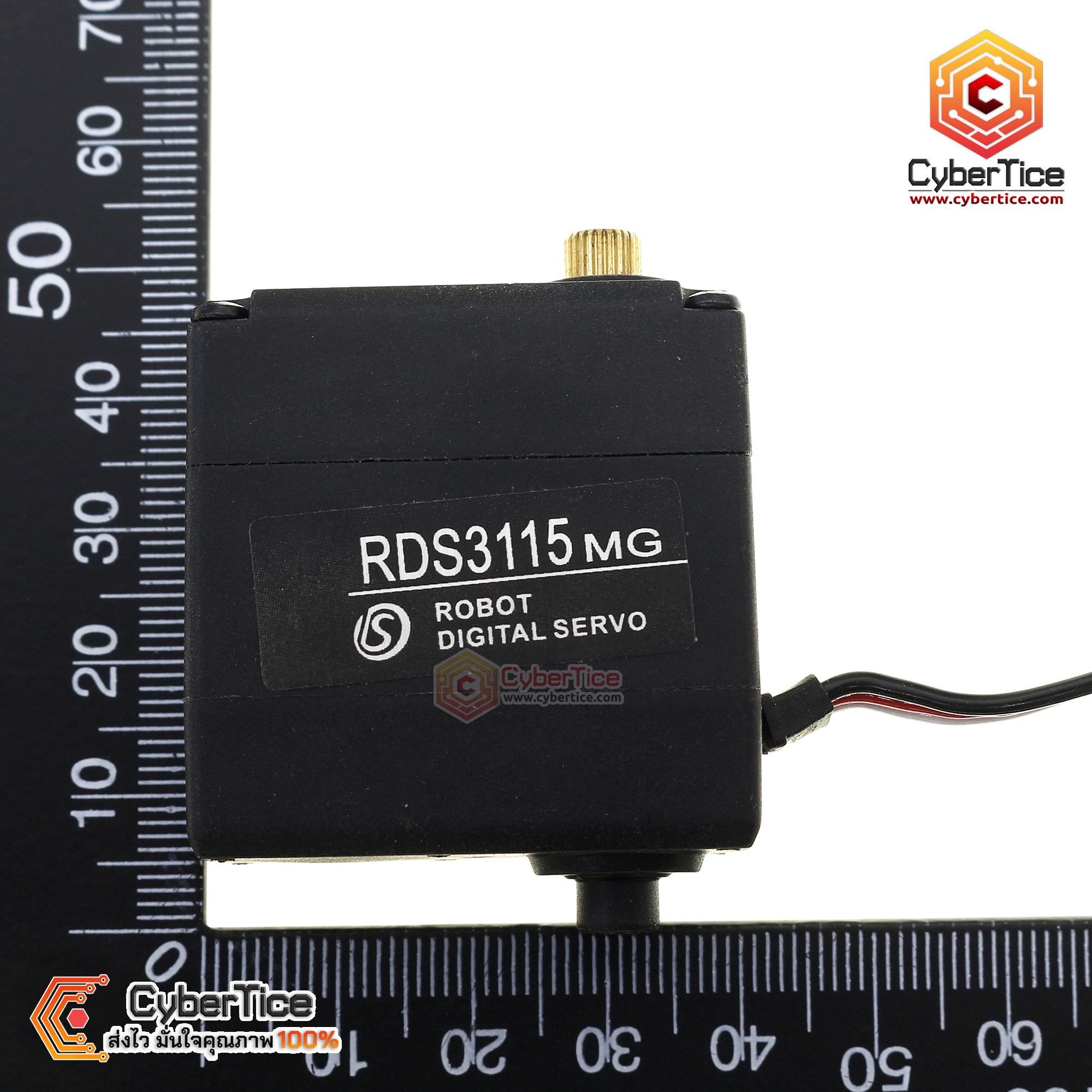 RDS3115 Servo Motor Arduino แกนคู่ 0-270 องศา ชุดเซอร์โวพร้อมลิ้งค์ เฟืองโลหะทั้งหมด - ขาย ...