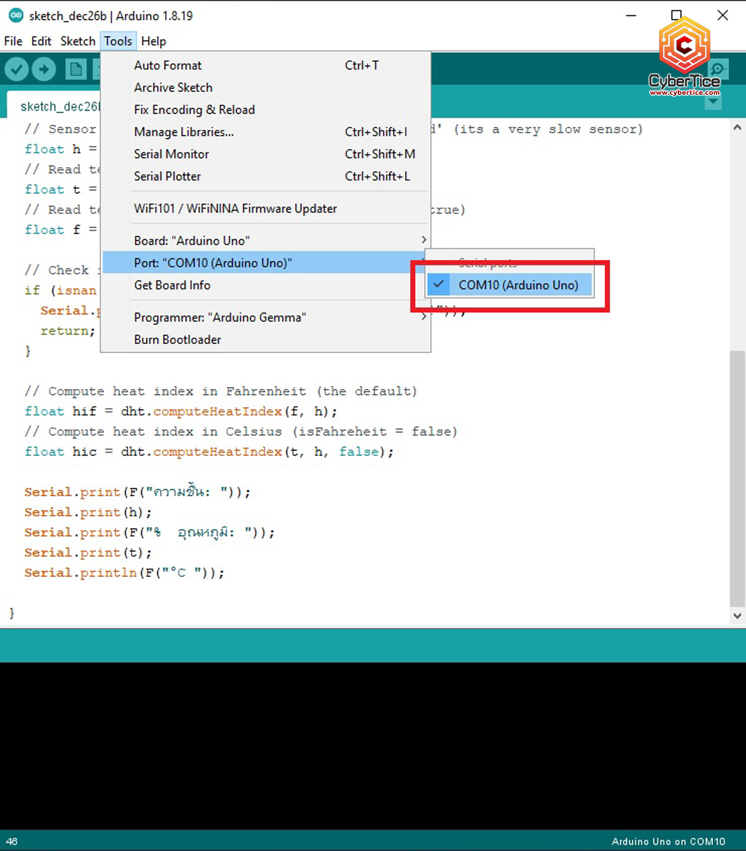 สอนใช้งาน Arduino Dht11 เซ็นเซอร์วัดอุณหภูมิและความชื้น พร้อม Pcb แถมสายไฟ 2024 ขาย Arduino