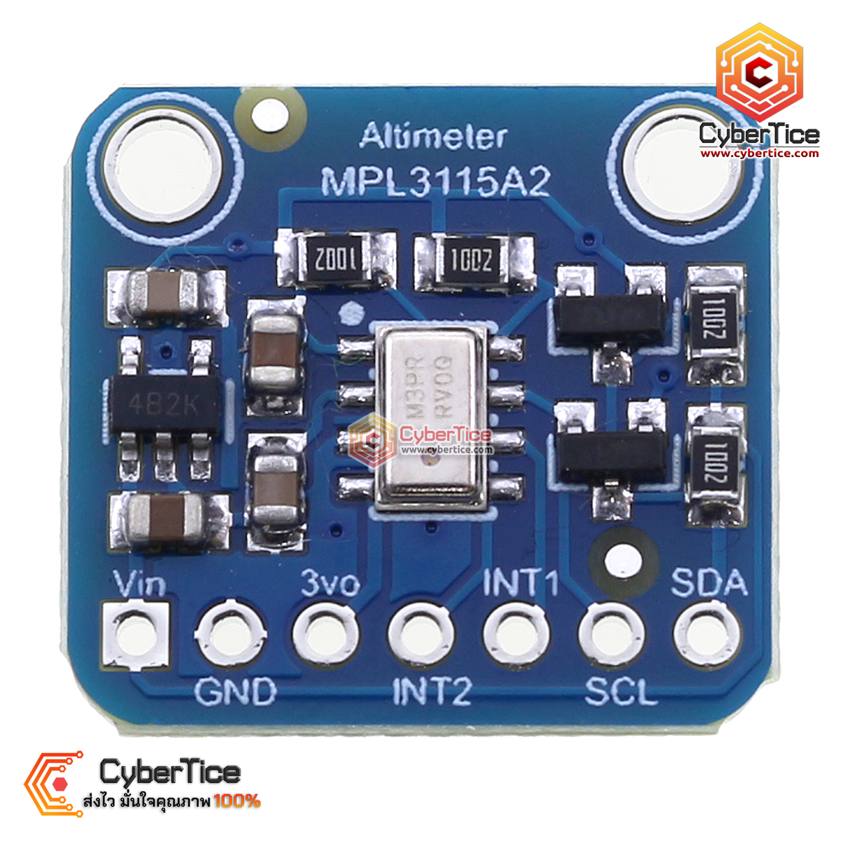 MPL3115A2 MCU-3115 Pneumatic Pressure Altitude Intelligent Temperature ...