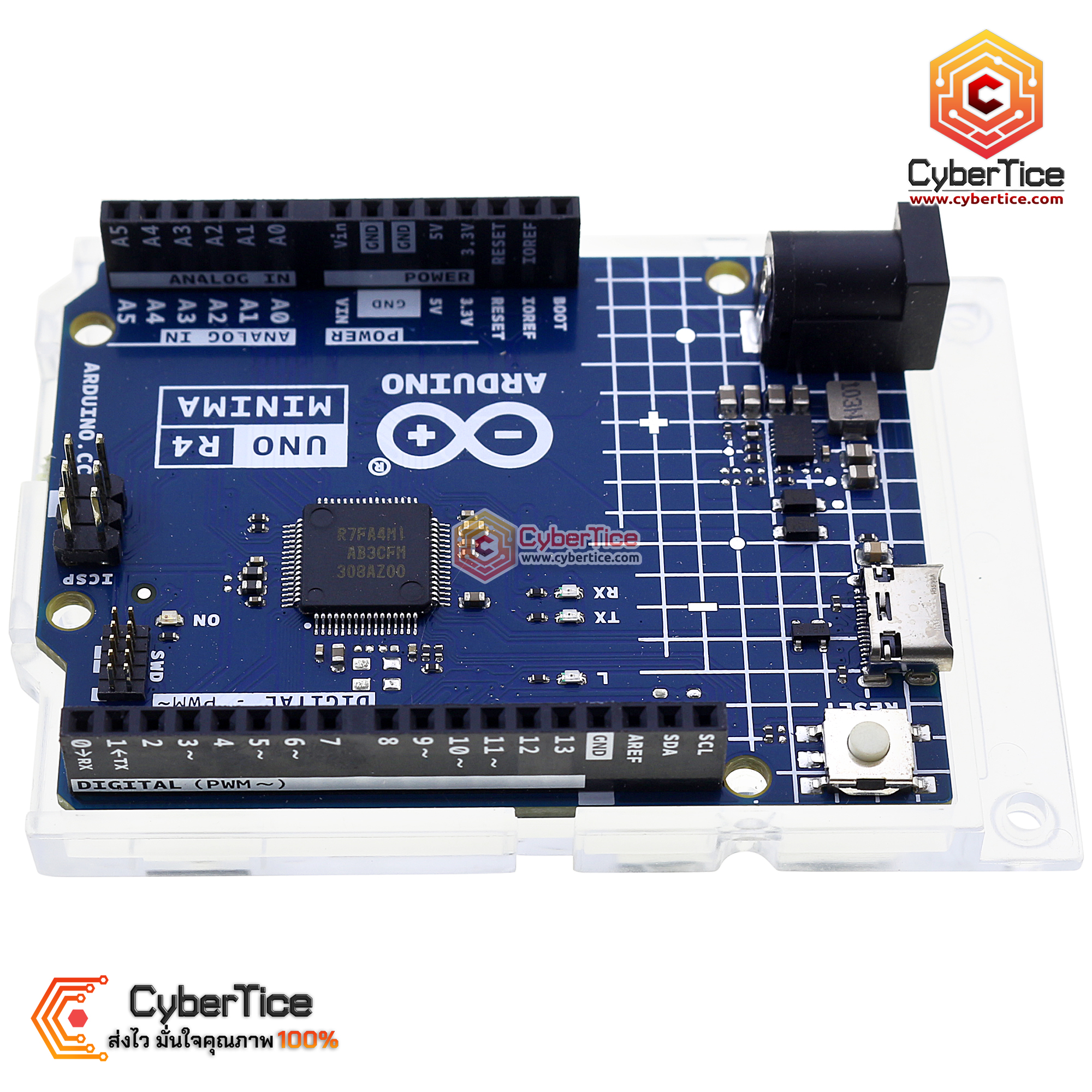 Arduino UNO R4 Minima (made in italy) - ขาย Arduino อุปกรณ์ Arduino ...