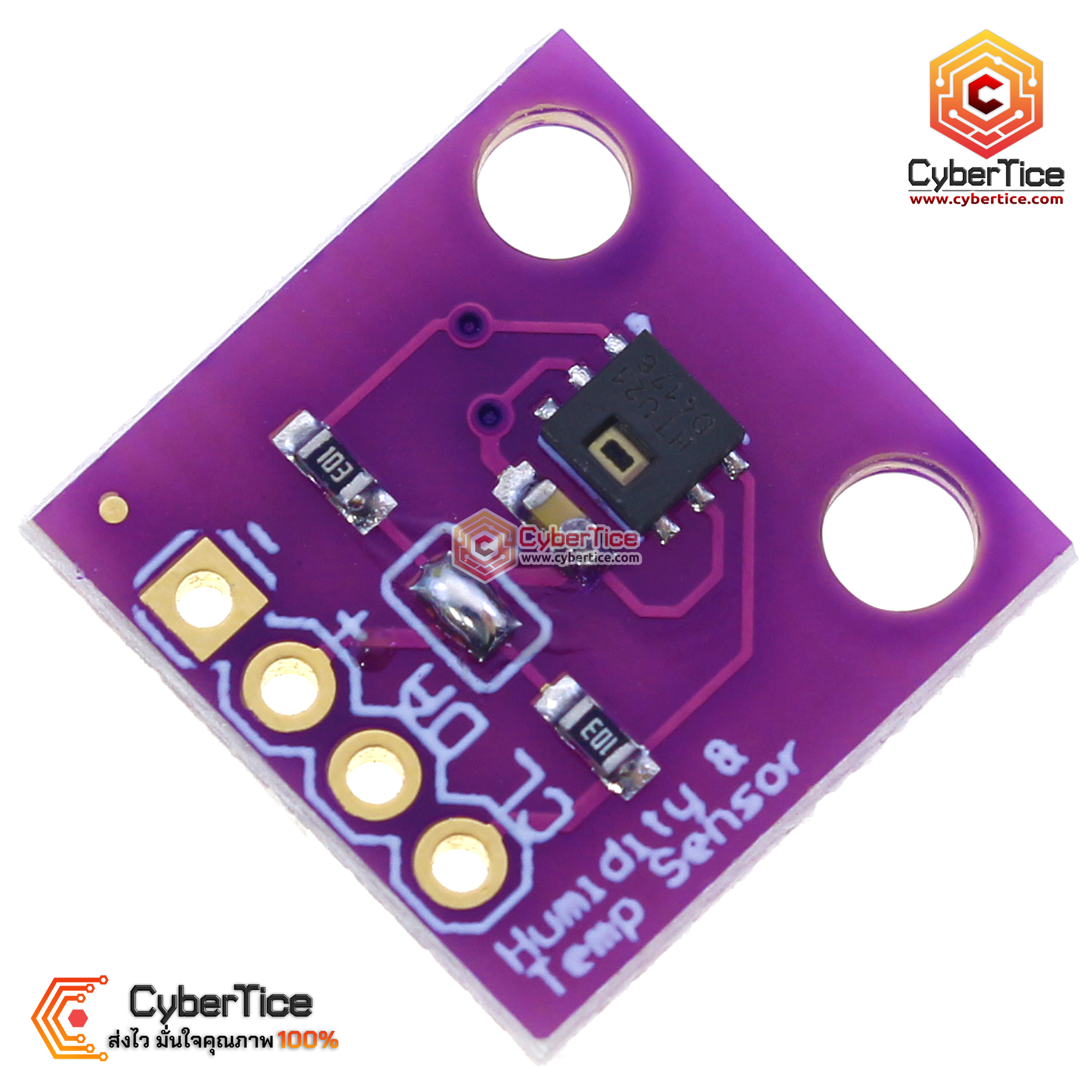 HTU21D Arduino Temperature and Humidity Sensor Module เซ็นเซอร์ความชื้นและอุณหภูมิแบบ I2C GY ...