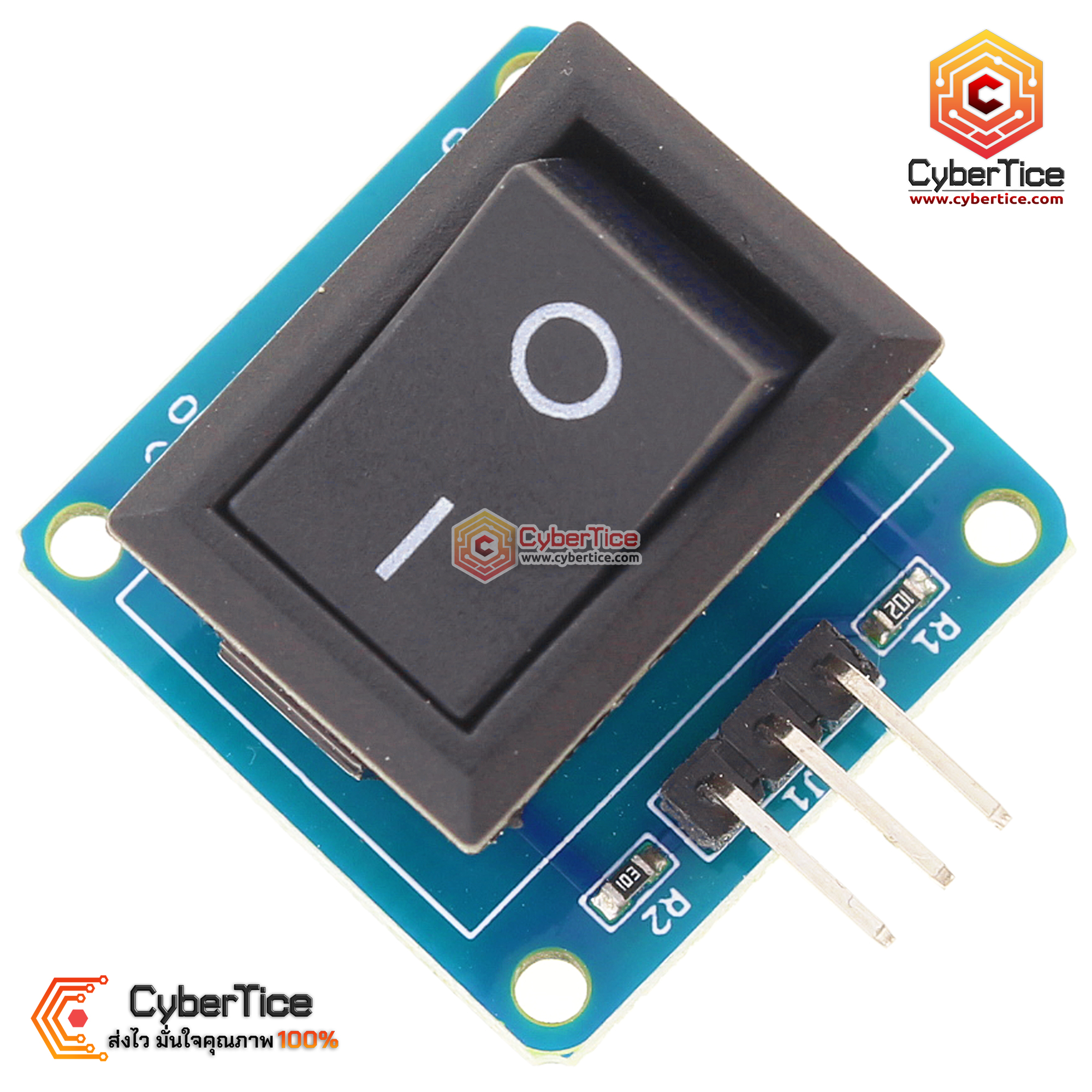 Arduino Rocker Switch building by Catalex โมดูลสวิตช์เปิดปิด - ขาย Arduino อุปกรณ์ Arduino ...