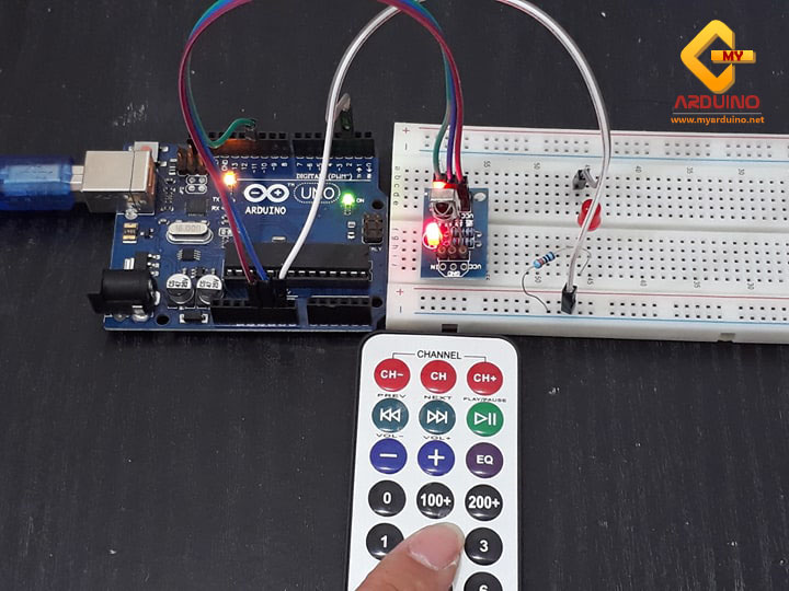 สอนใช้งาน Arduino Ir Remote ควบคุมเปิดปิดไฟ Led ผ่านรีโมท ขาย Arduino อุปกรณ์ Arduino คุณภาพดี