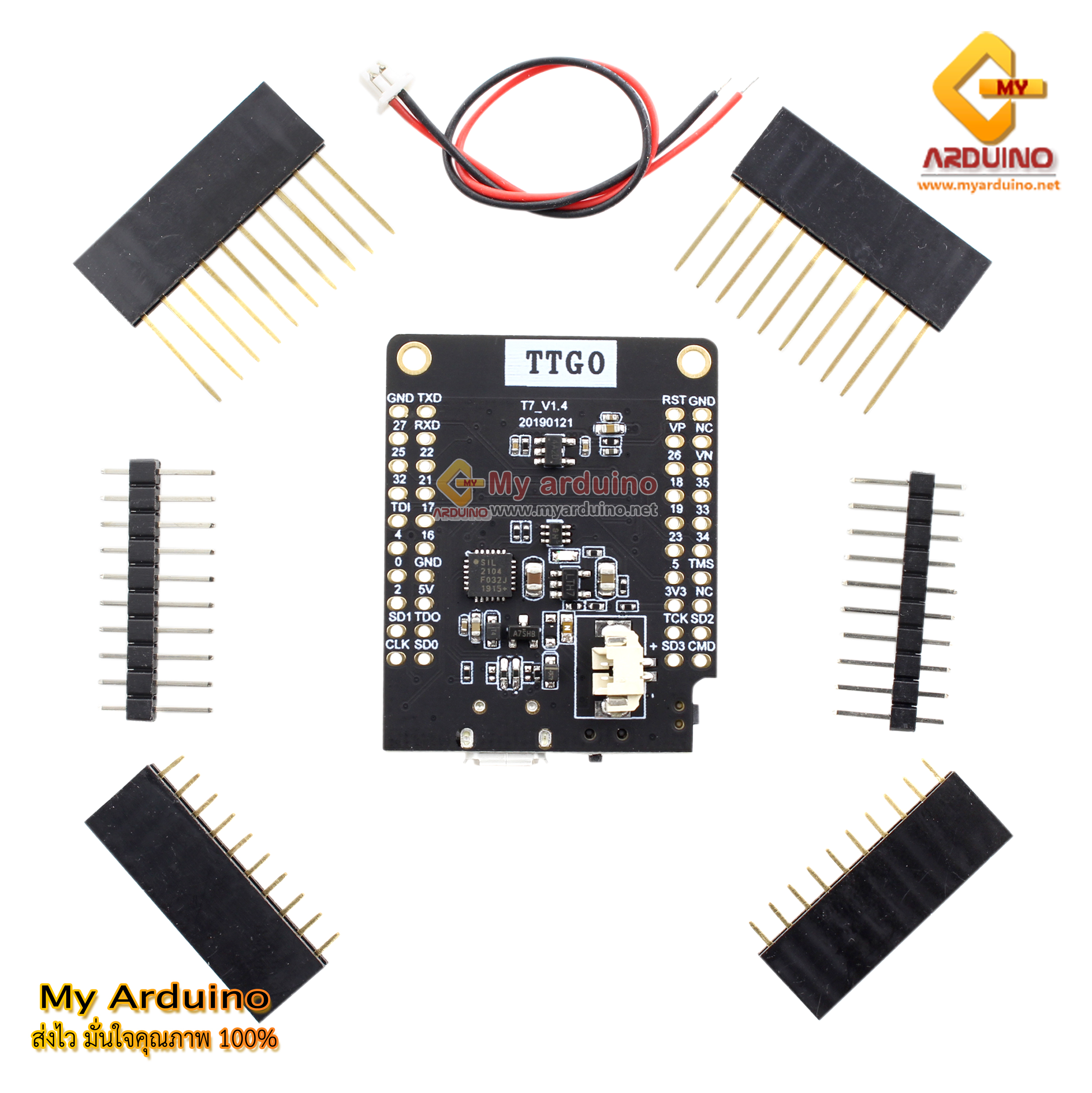 Ttgo Mini32 Esp32 Wrover B Psram Wi Fi Bluetooth Module Development Board ขาย Arduino อุปกรณ์