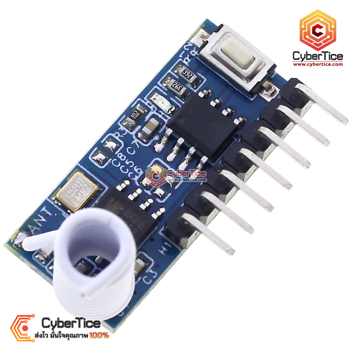 Wireless Receiver โมดูลรับสัญญาณรีโมท 433Mhz PT2262 Code - ขาย Arduino อุปกรณ์ Arduino คุณภาพดี ...