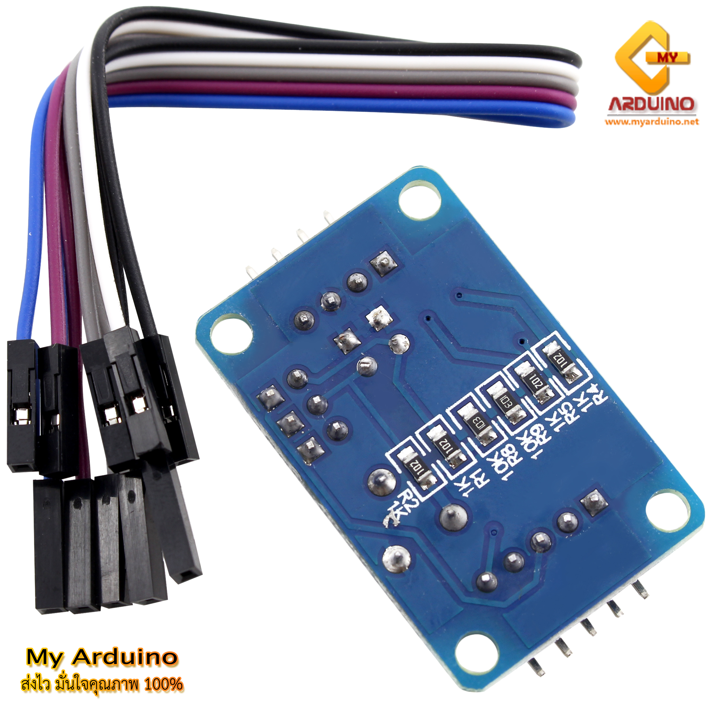 โมดูล PCF8591 บอร์ดขยายขา analog แบบ I2C A/D D/A Converter Module - ขาย Arduino อุปกรณ์ Arduino ...