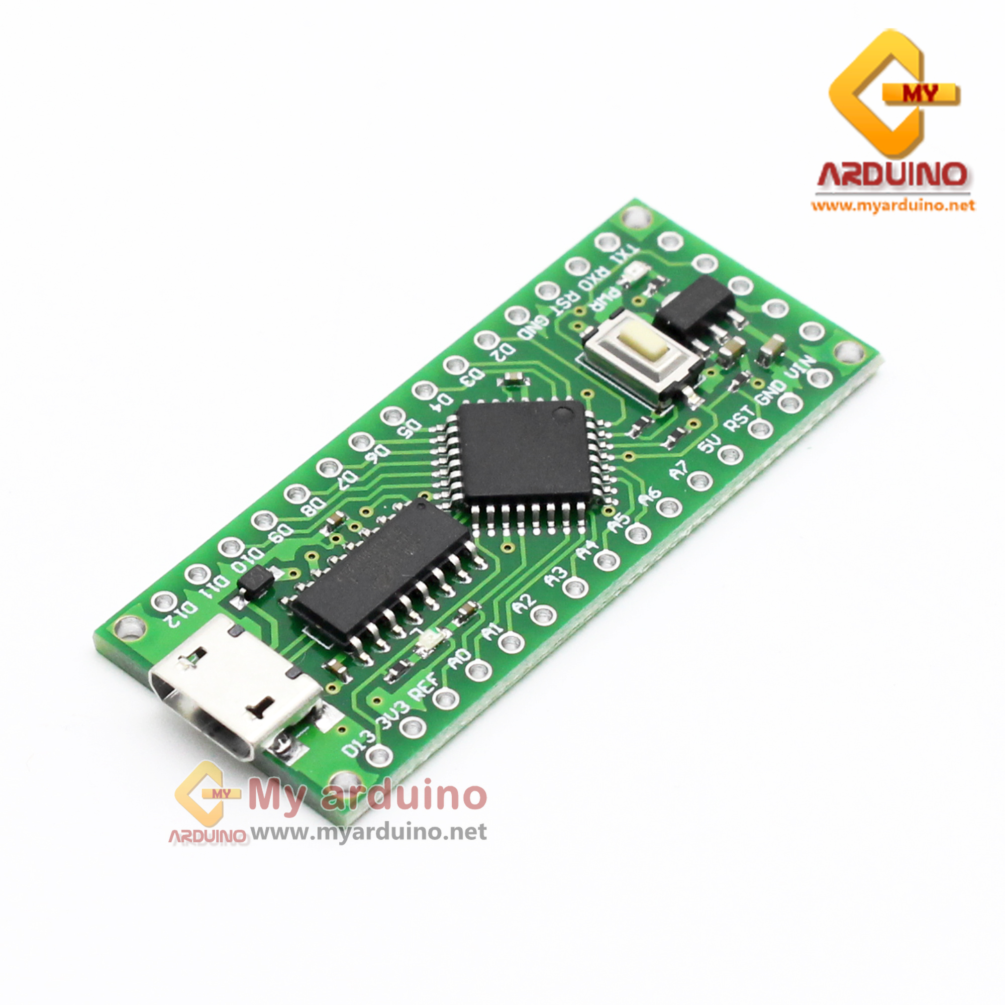 Arduino Nano 3.0 LGT8F328P Compatible - ขาย Arduino อุปกรณ์ Arduino คุณภาพดี ราคาถูก ส่งไว ส่งฟรี