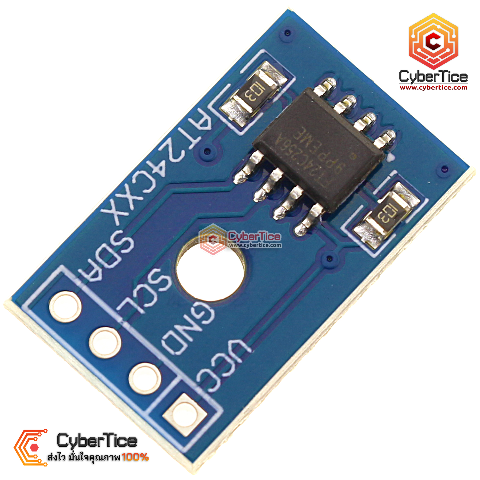 โมดูลหน่วยความจำ At24c256 I2c Interface Eeprom Memory Module สีน้ำเงิน ขาย Arduino อุปกรณ์