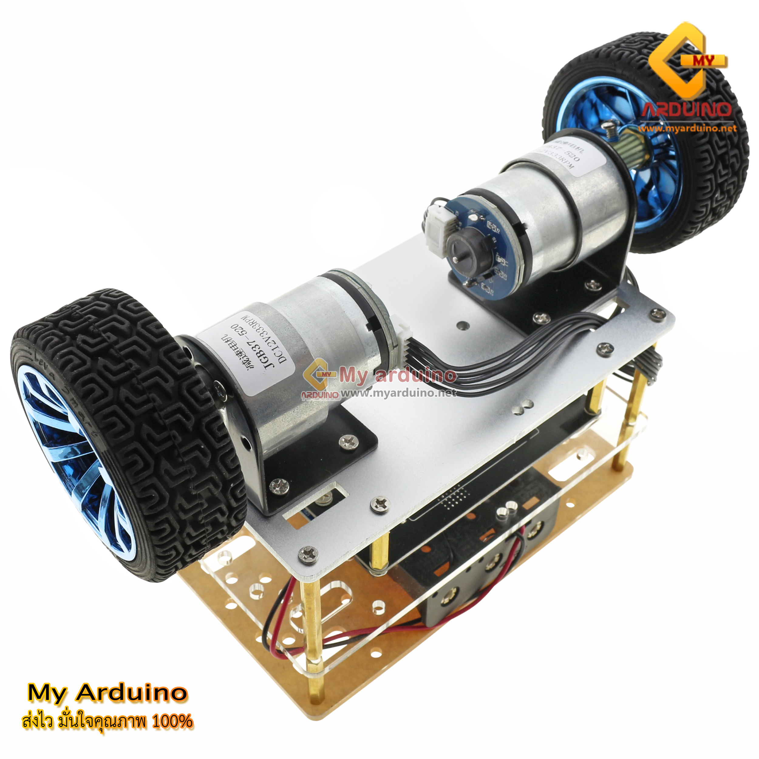 ชุดหุ่นยนต์โรบอท บาลานซ์ PID balance smart robot car for Arduino - ขาย ...