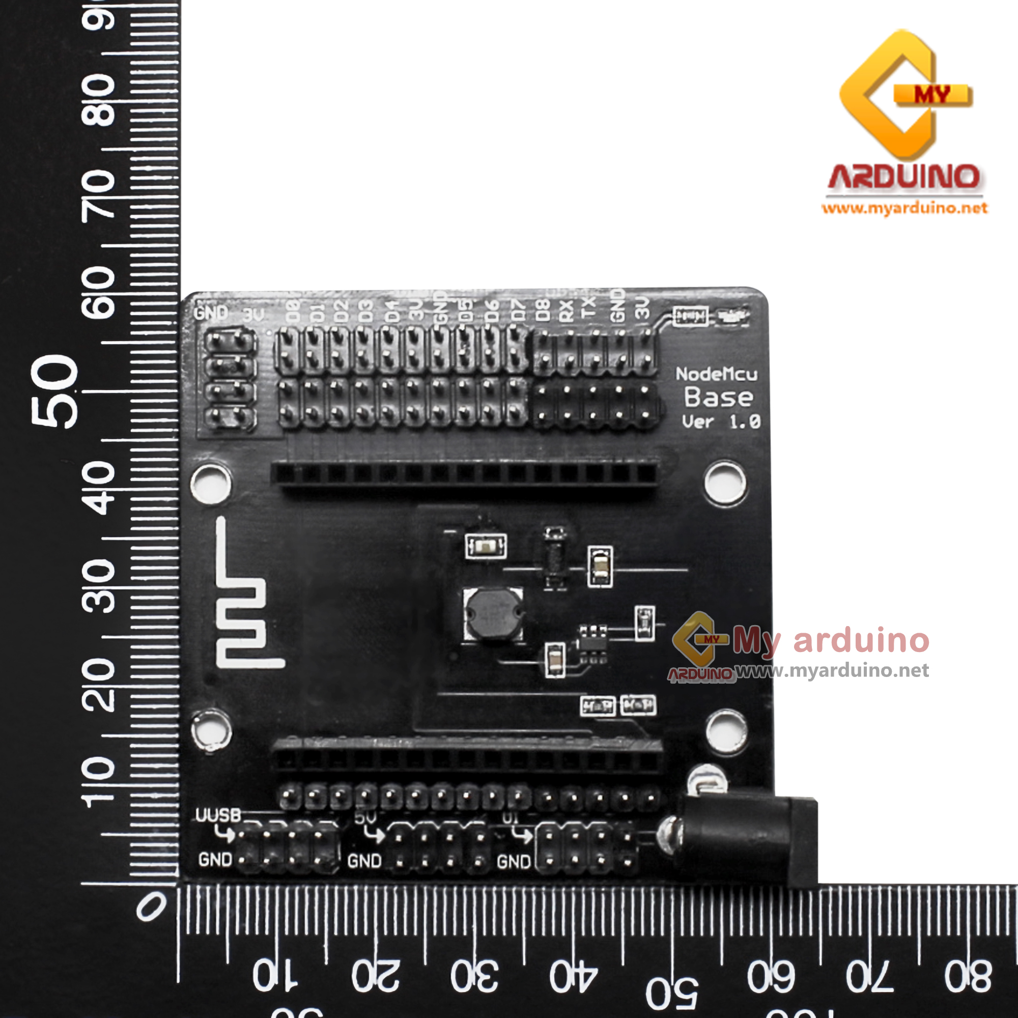 Nodemcu Base Ver 10 For Esp8266 Nodemcu Uart Wifi Iot บอร์ด ขยายขา Nodemcu Esp8266 ขาย