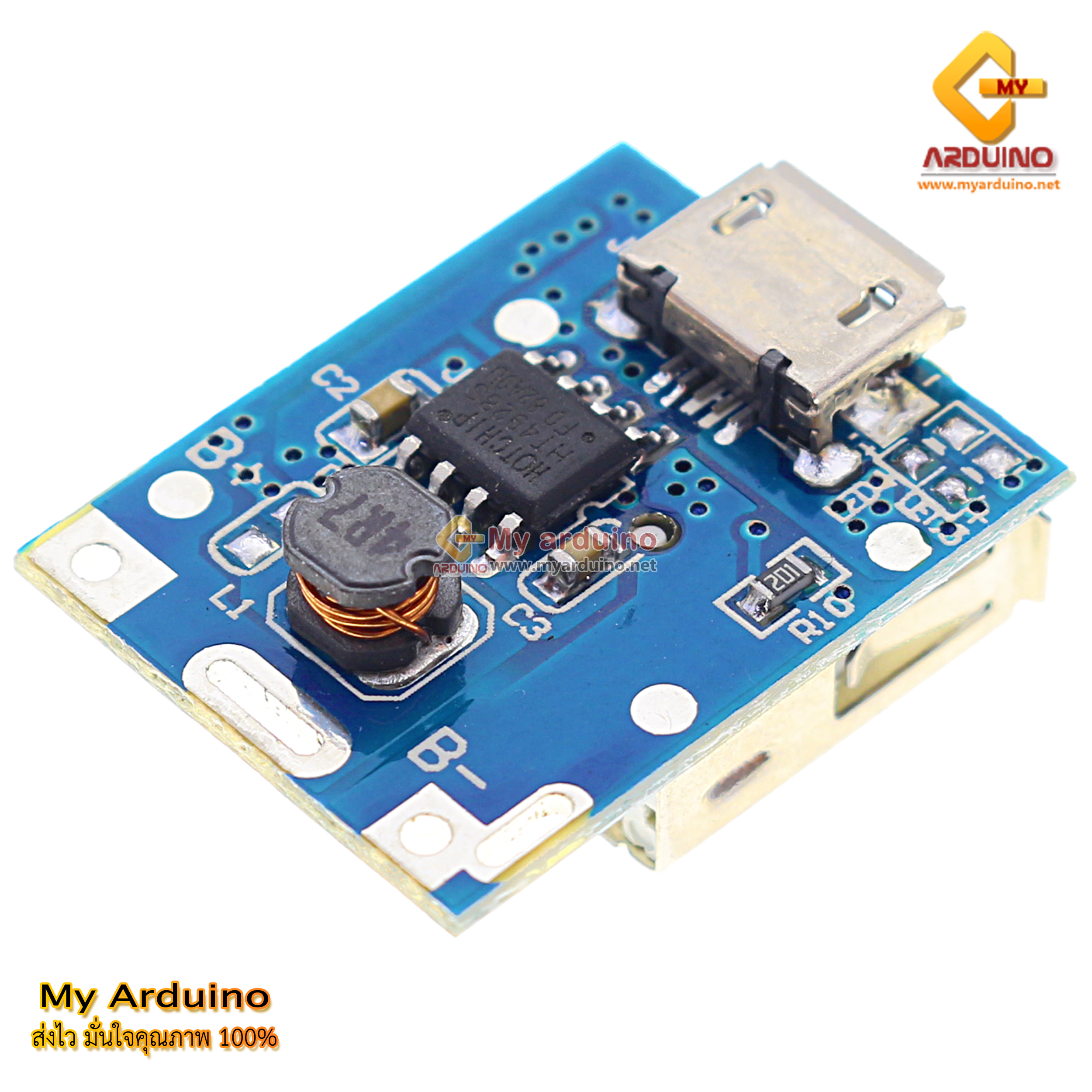 Arduino Esp8266 Nodemcu Esp32 Powerbank โมดูลแหล่งจ่ายไฟ ชาร์จไฟได้ในตัว ขาย Arduino อุปกรณ์