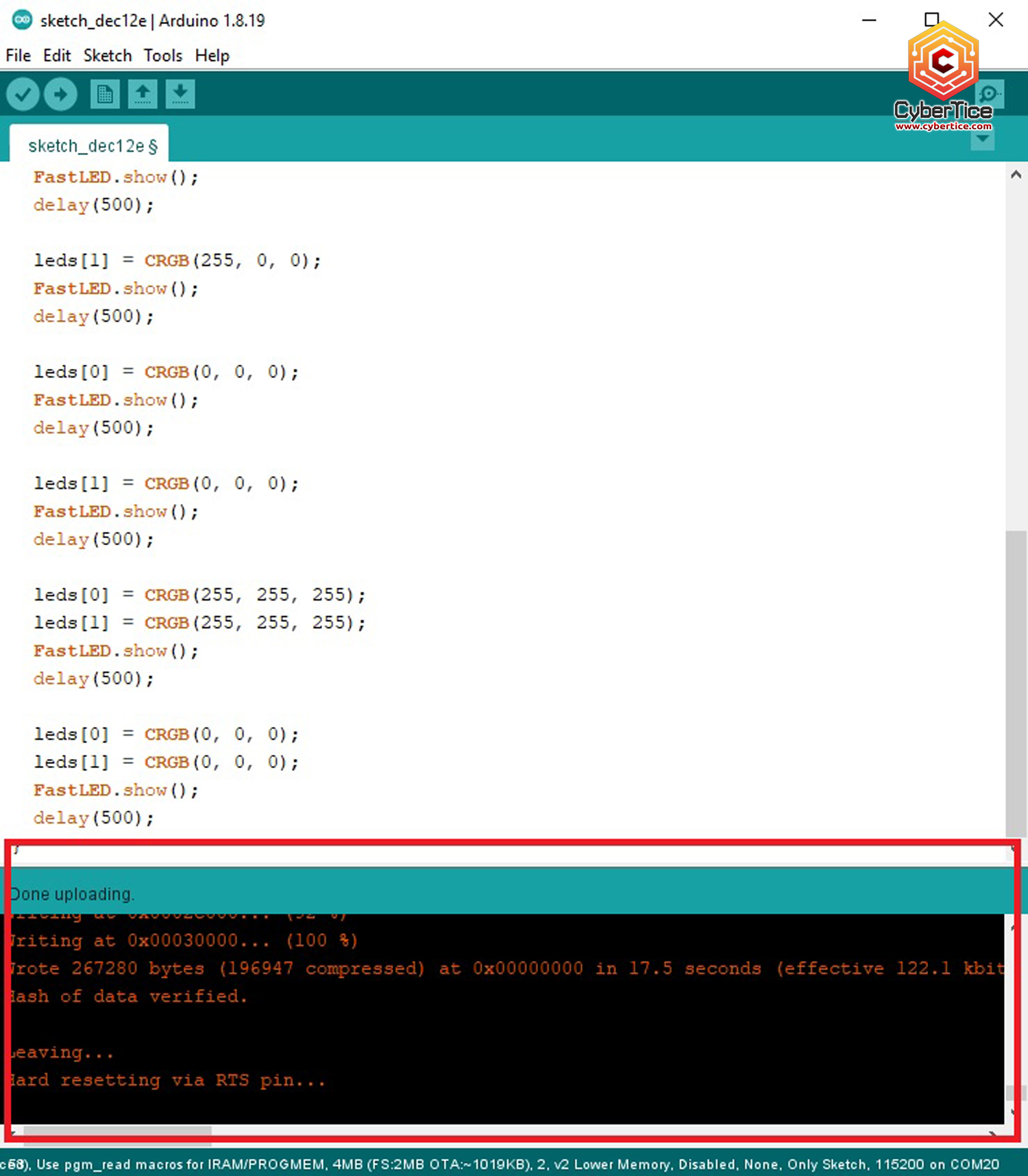 สอนใช้งาน ESP8266 โมดูลไฟ LED RGB WS2812 5050 2 ดวง - ขาย Arduino อุปกรณ์ Arduino คุณภาพดี ราคา ...