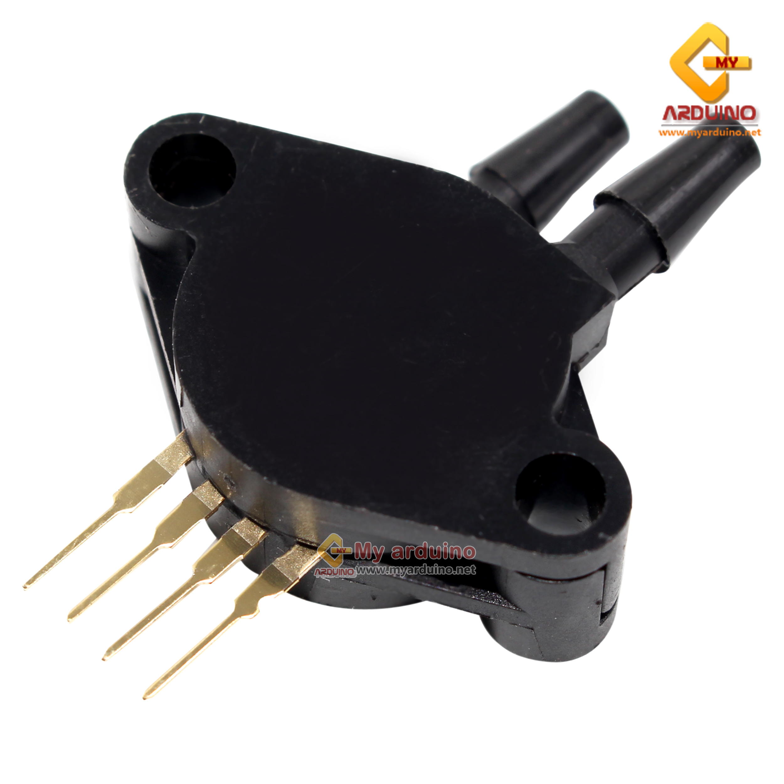 MPX10DP Dual Port for Differential Pressure Sensor เซ็นเซอร์วัดความดัน 0-10 kPa - ขาย Arduino ...