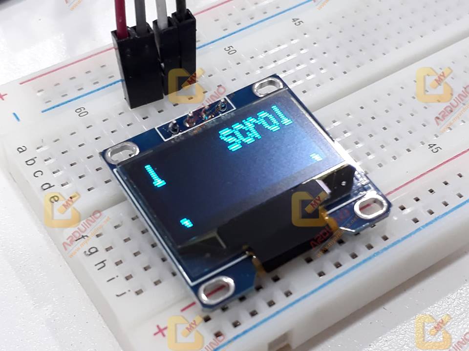 จอแสดงผล OLED 128x64 V2.0 แบบ I2C ขนาด 0.96นิ้ว สีน้ำเงิน SSD1315 - ขาย Arduino อุปกรณ์ Arduino ...