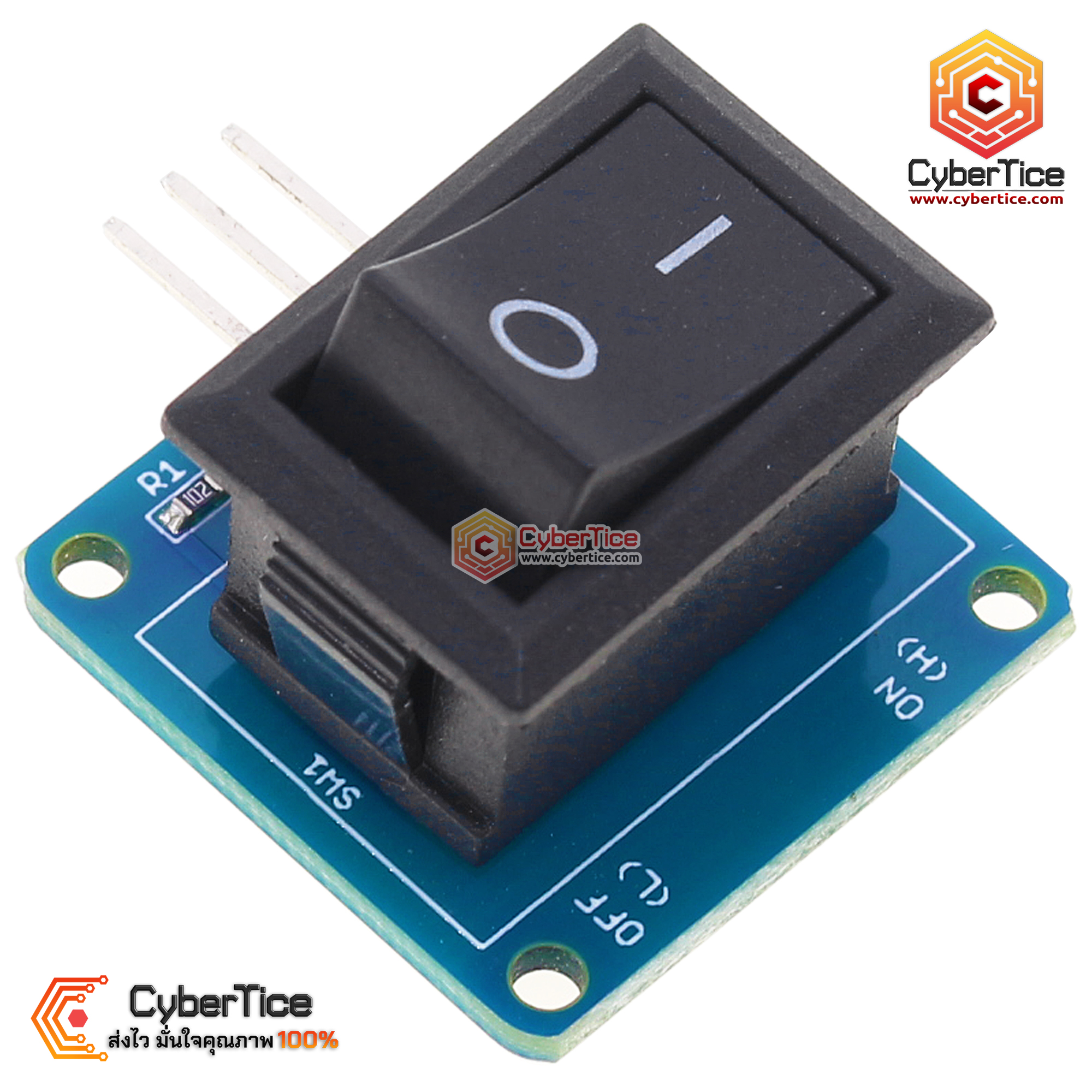 Arduino Rocker Switch building by Catalex โมดูลสวิตช์เปิดปิด - ขาย Arduino อุปกรณ์ Arduino ...