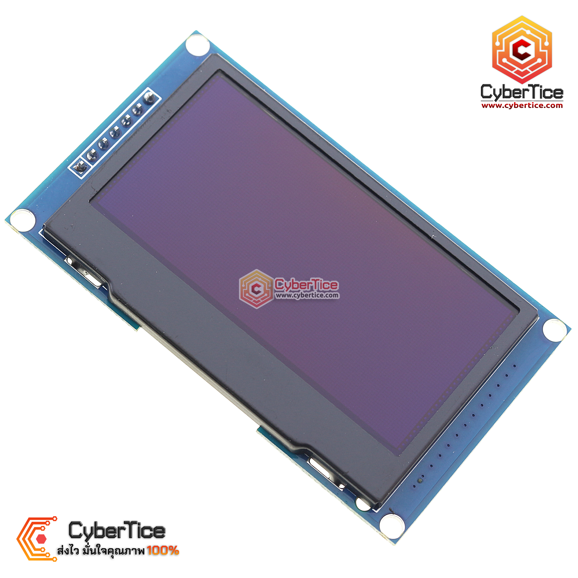 จอแสดงผล Oled 128x64 แบบ I2c Spi ขนาด 242นิ้ว สีขาว Ssd1309 ขาย Arduino อุปกรณ์ Arduino