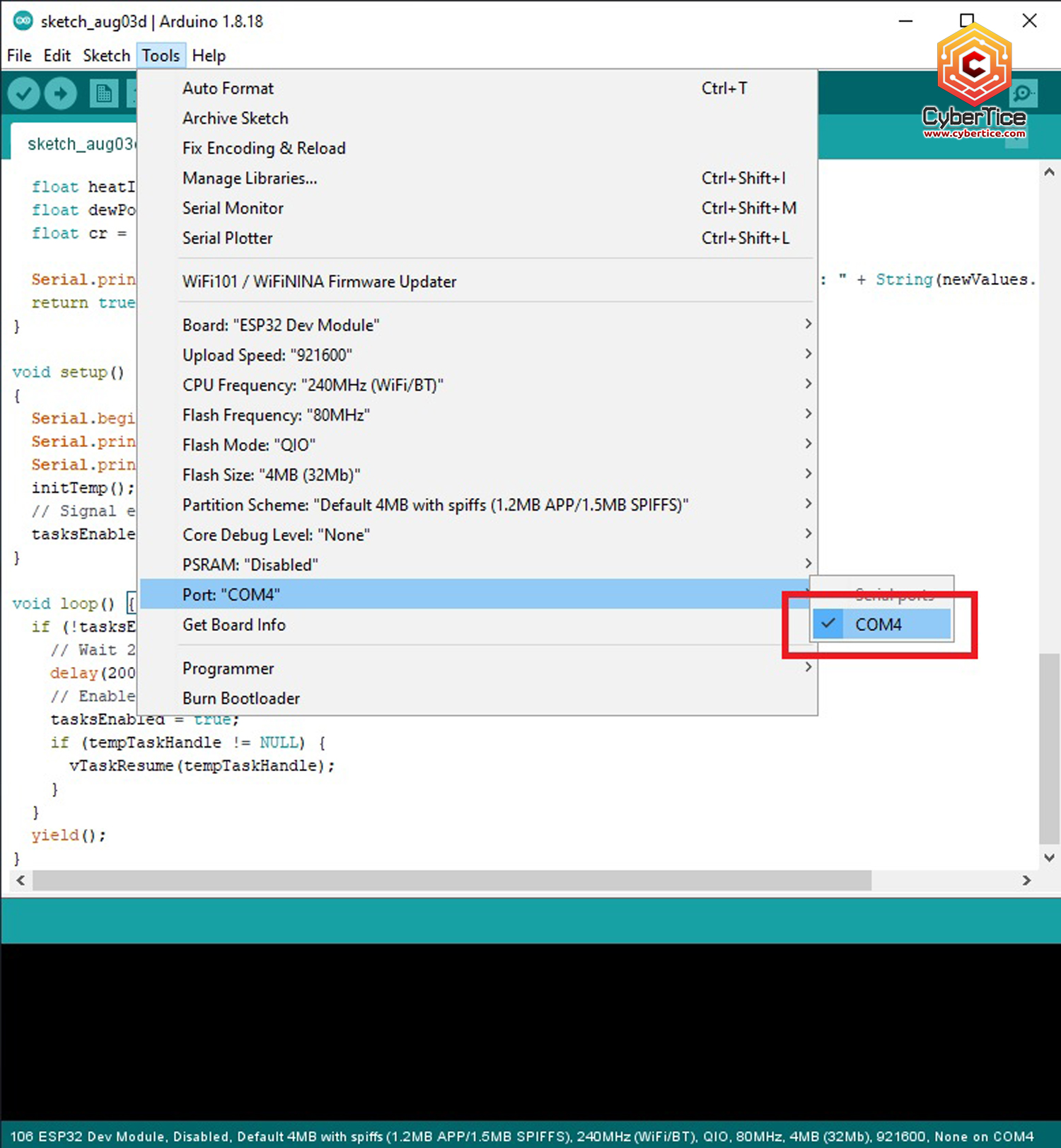 สอนใช้งาน Esp32 Dht11 วัดอุณหภมูิและความชื้น ด้วย Sensor Dht11 แบบ Pcb ขาย Arduino อุปกรณ์