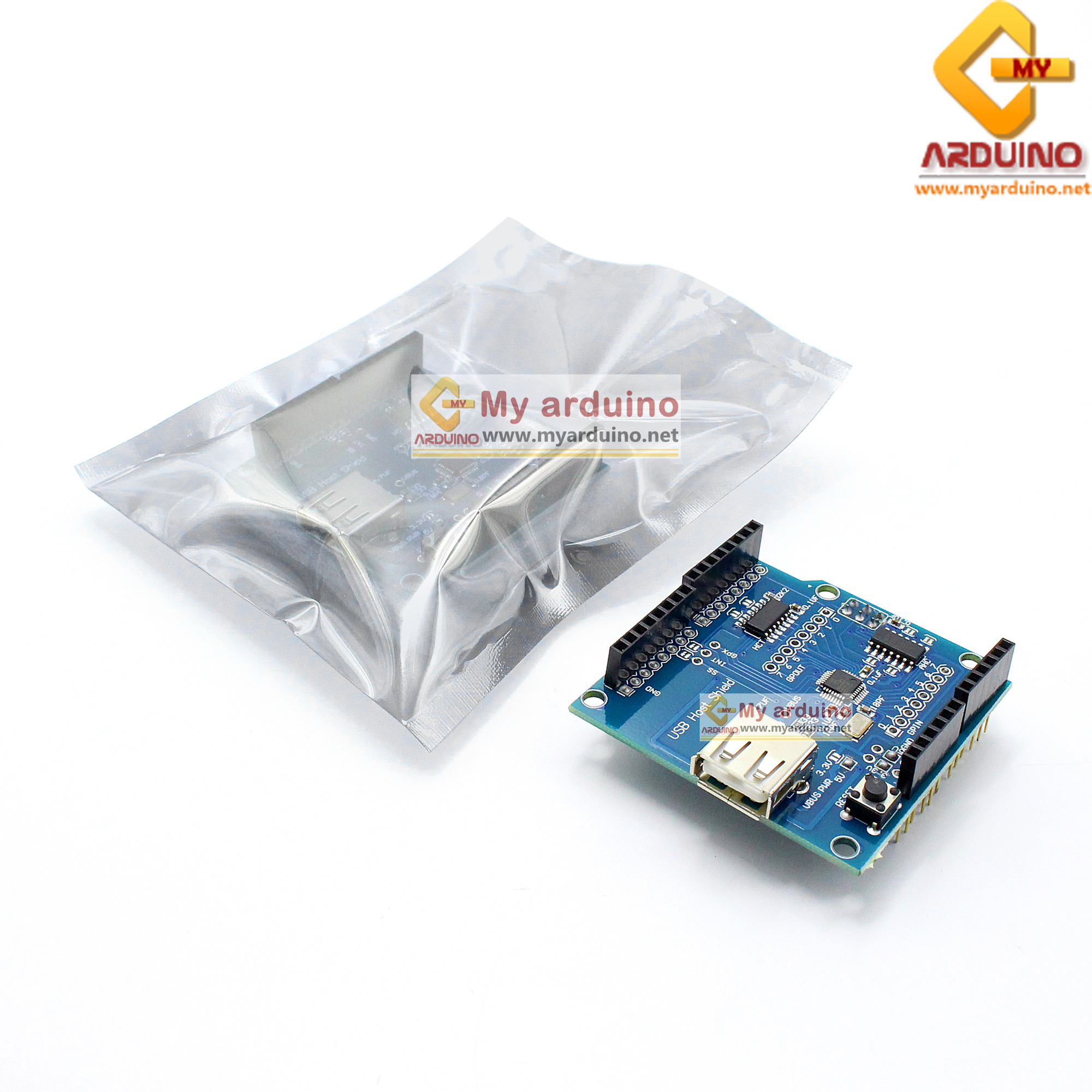 USB Host Shield Arduino - ขาย Arduino อุปกรณ์ Arduino คุณภาพดี ราคาถูก ส่งไว ส่งฟรี