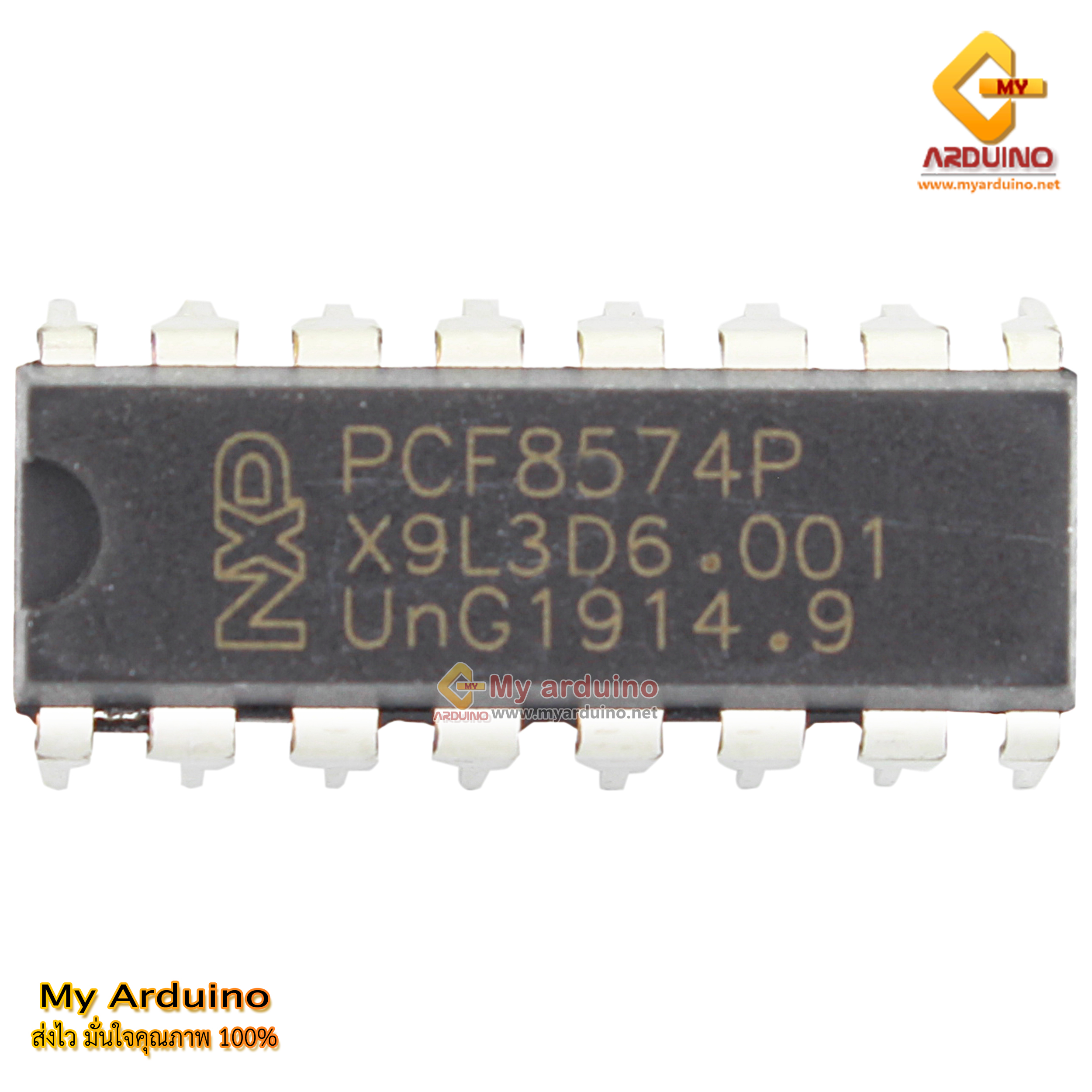 Ic Pcf8574ap Pcf8574p Pcf8574 ไอซี ขยายขา 8 ช่อง แบบ I2c ขาย Arduino อุปกรณ์ Arduino คุณภาพดี