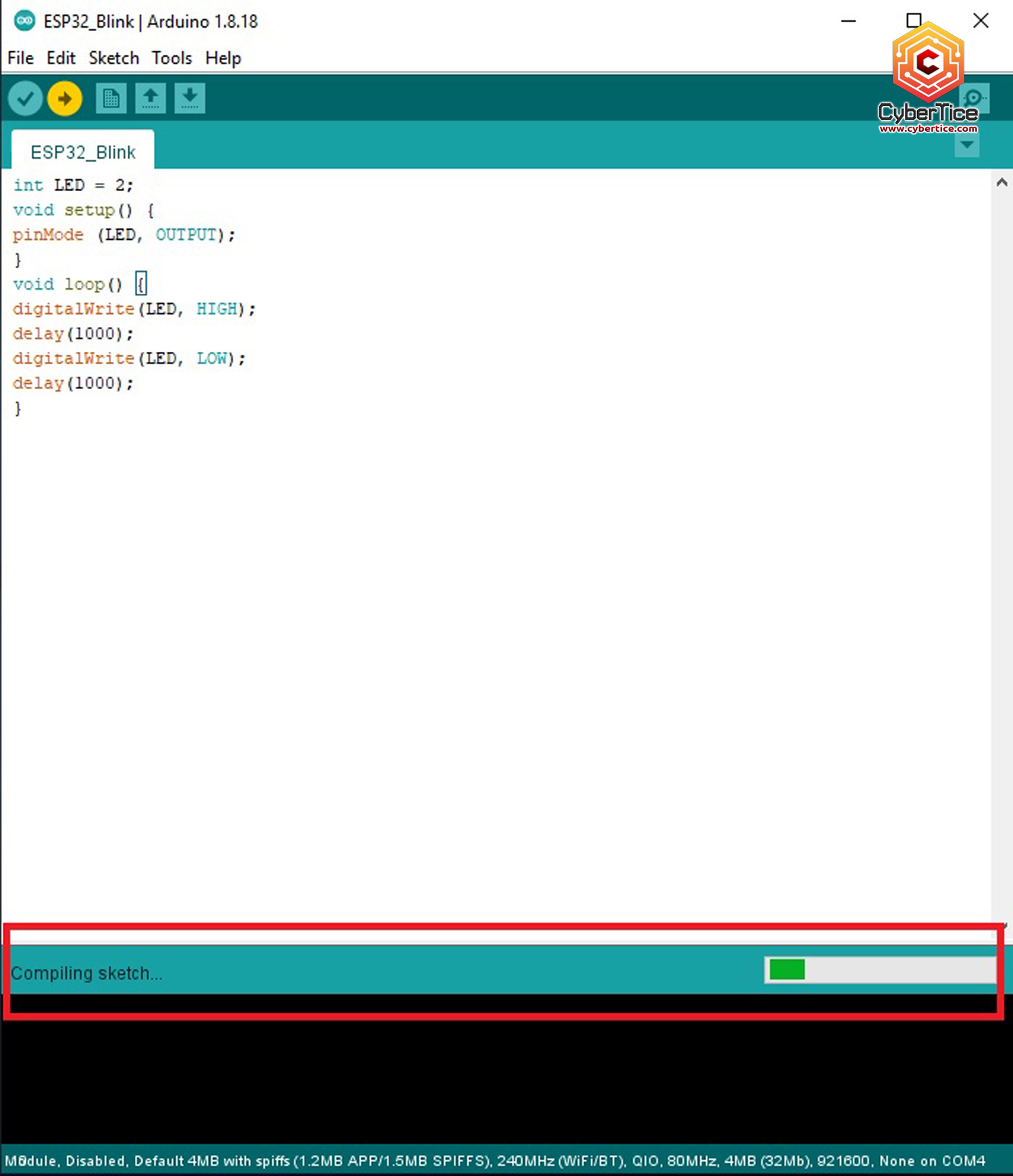 สอนใช้งาน ESP32 NodeMCU ESP-WROOM-32 Wi-Fi and Bluetooth Module Dual Core Consumption CH9102 ...
