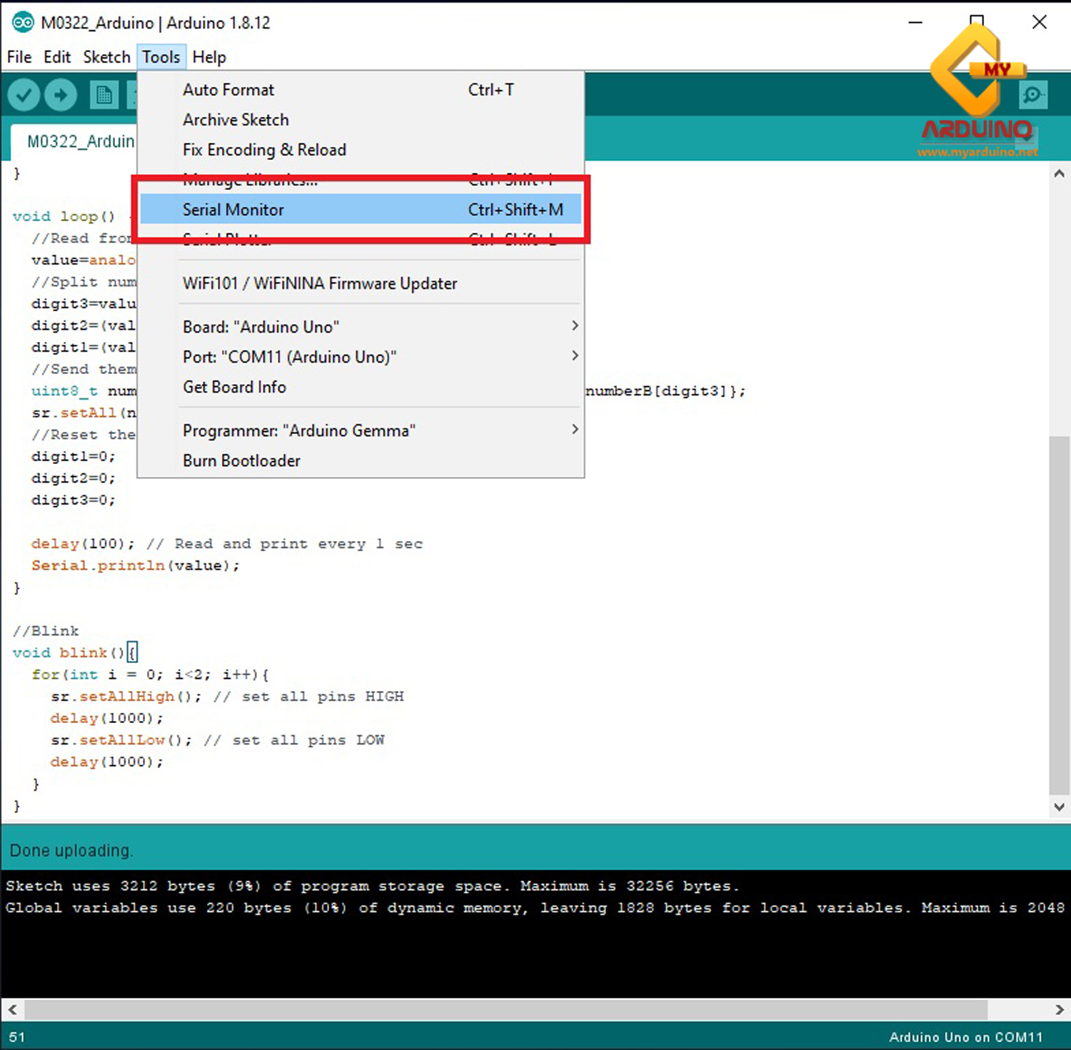 สอนใช้งาน Arduino โมดูลแสดงผลตัวเลข 74hc595 3หลัก ขาย Arduino อุปกรณ์ Arduino คุณภาพดี ราคาถูก