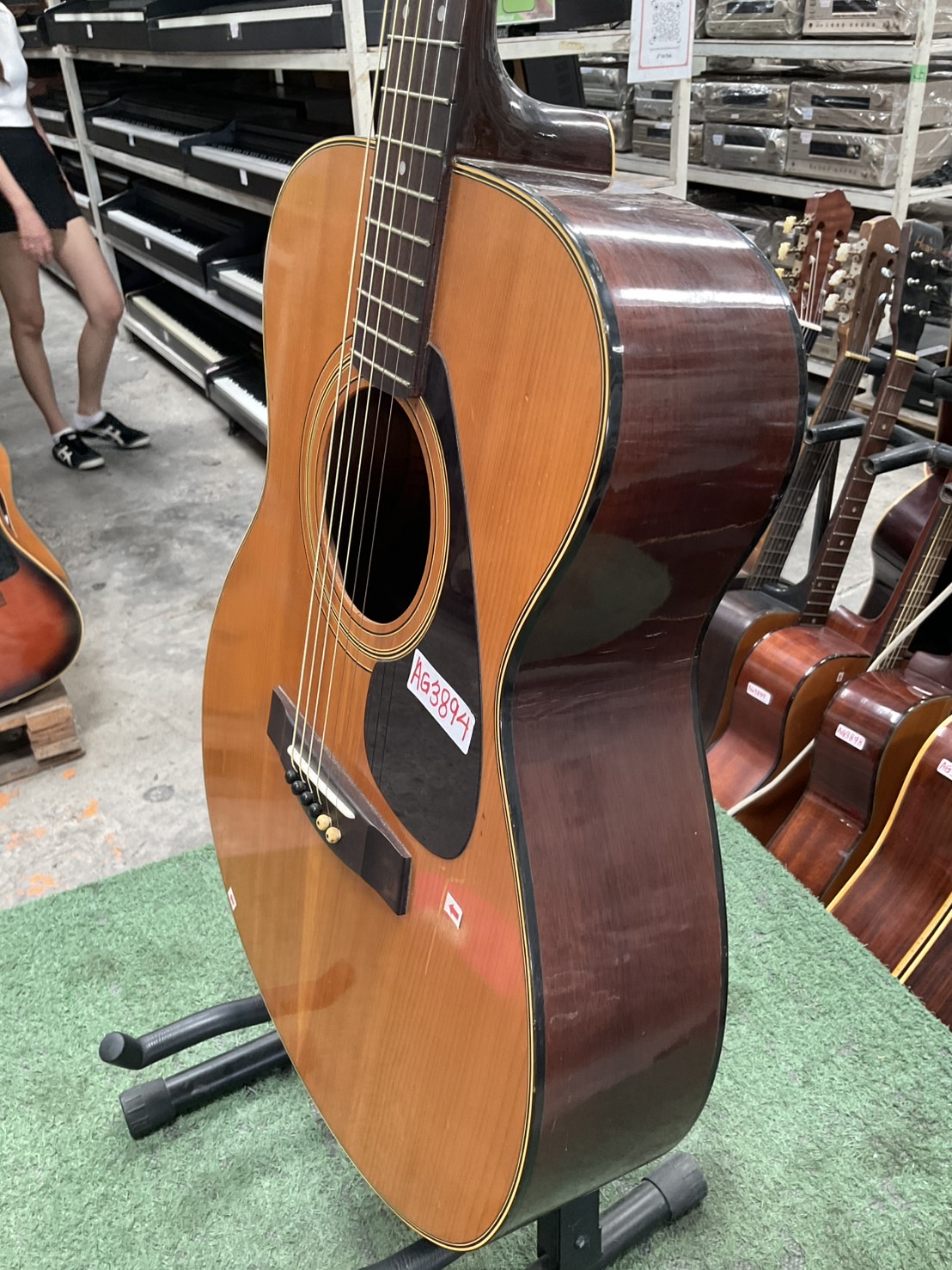 กีต้าร์โปร่ง YAMAHA : FG-122 - ร้านเครื่องดนตรีมือสองญี่ปุ่น : Inspired by LnwShop.com