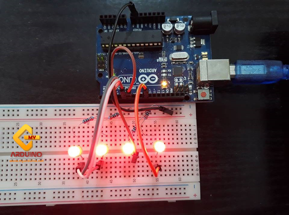 สอนใช้งาน Arduino สัญญาณ Analog Output Pwm ควบคุมความสว่าง หรี่ไฟ หลอดไฟ Led ขาย Arduino