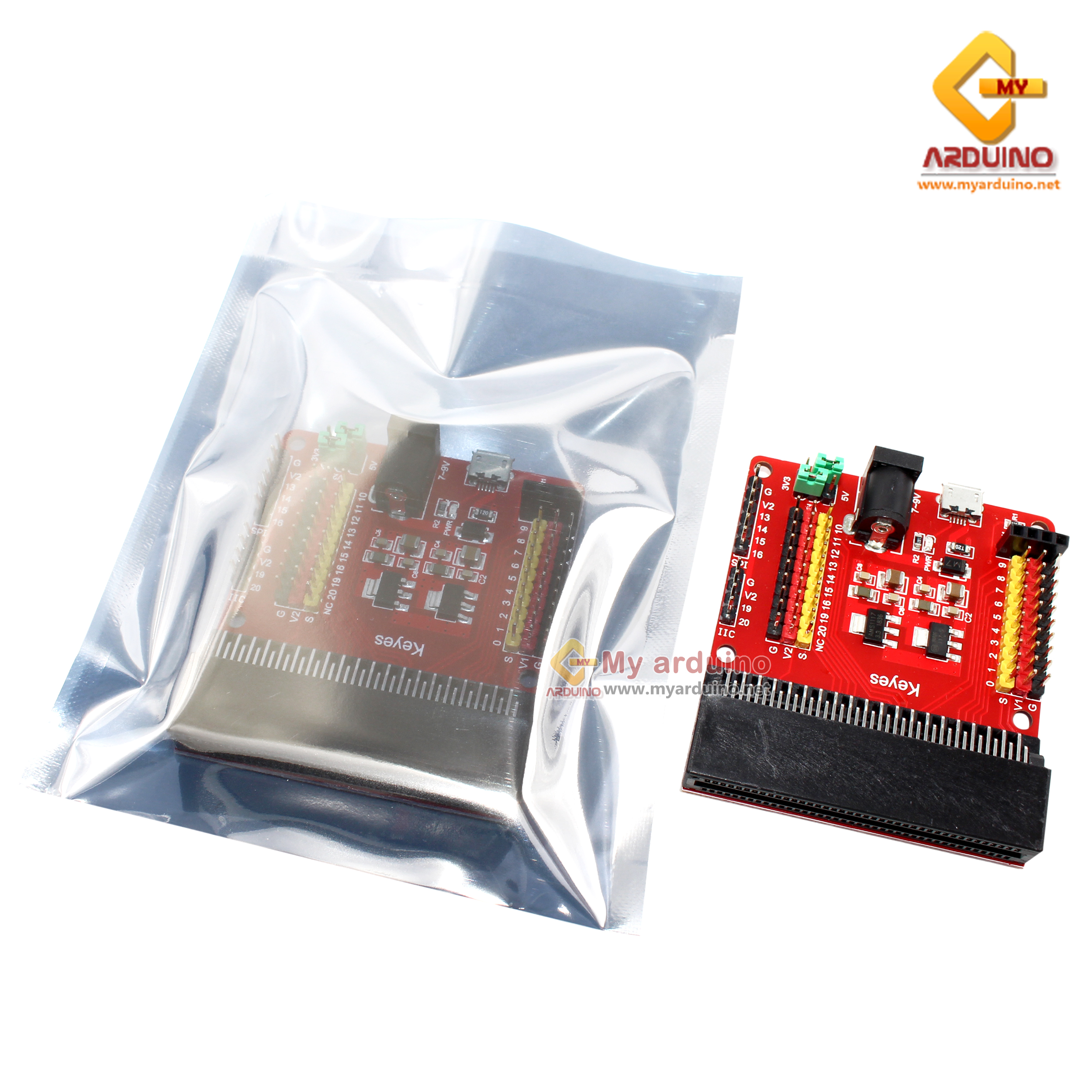 บอร์ดขยายขา Micro bit development expansion board Sensor - ขาย Arduino ...