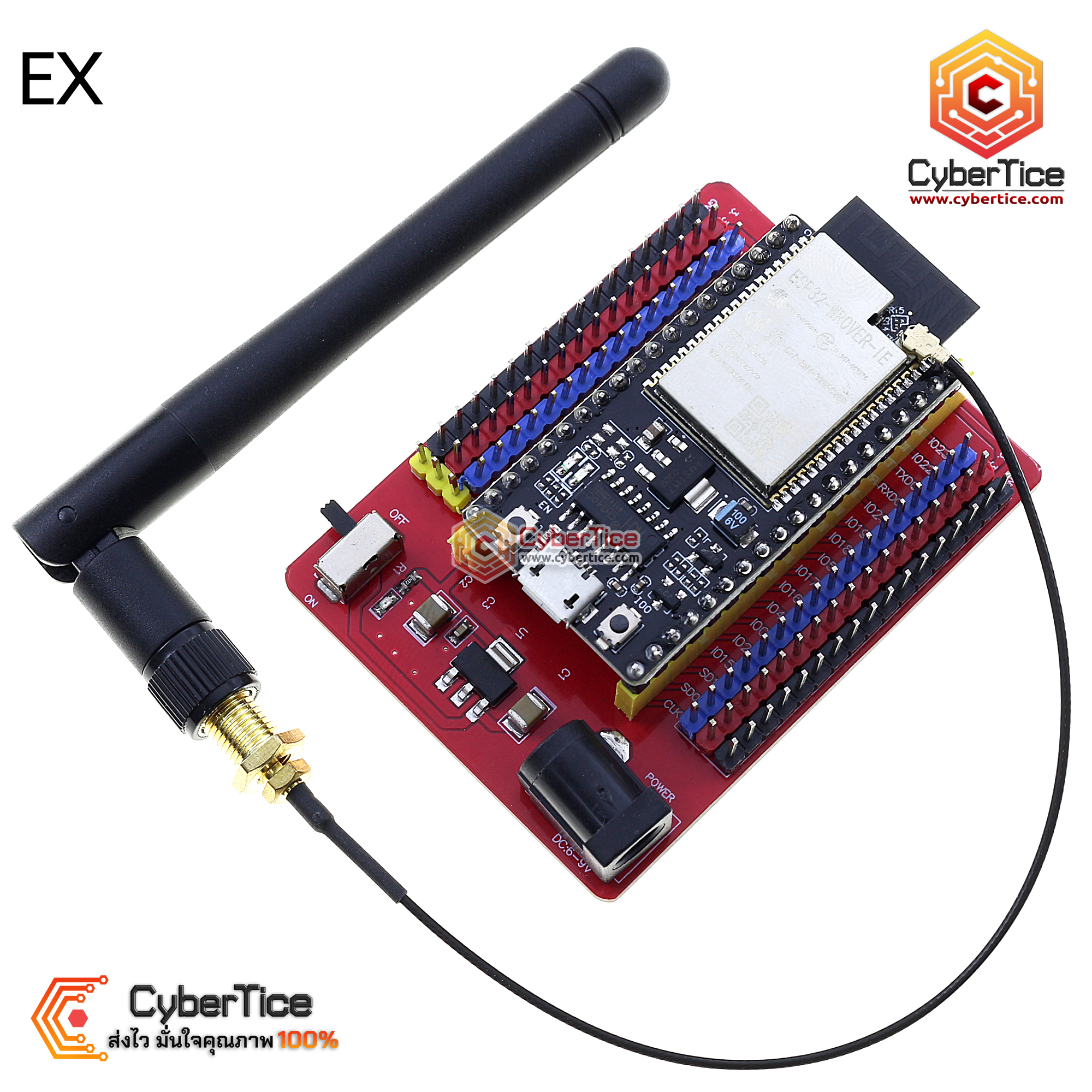 Esp32‑io บอร์ดขยายขา Nodemcu Esp32 แบบ 38 Pindevelopment Learning Programming Board ขาย