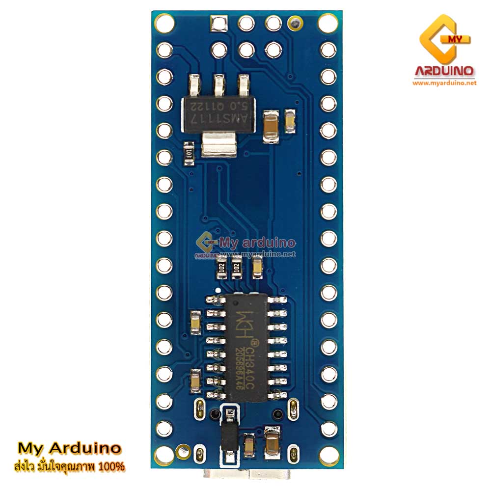 Arduino Nano 30 Usb Type C รุ่นใหม่ชิฟ Ch340g แบบไม่บัดกรีขา ขาย Arduino อุปกรณ์ Arduino