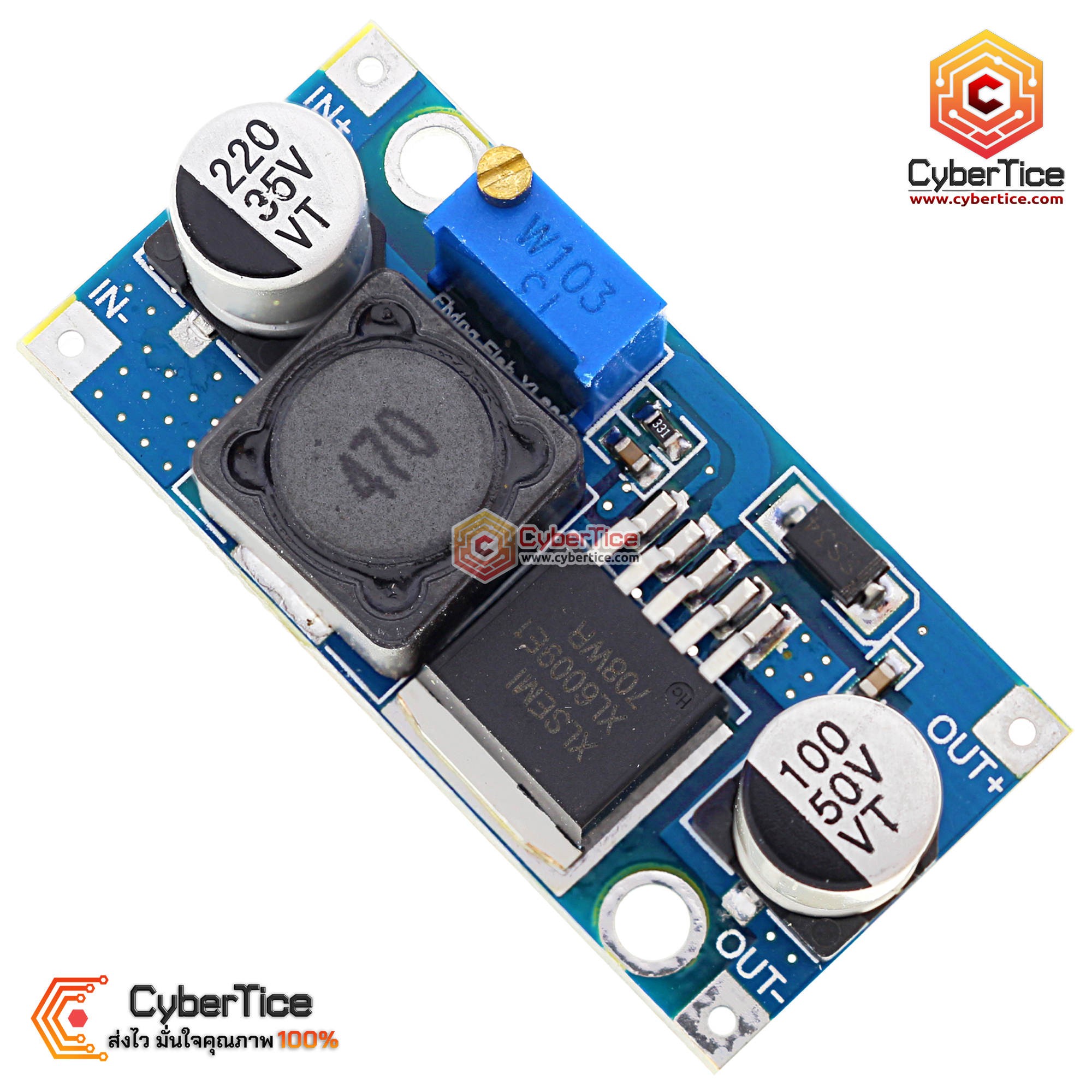 XL6009 DC-to-DC Step up Converter Module 3-32V to 5-40V 4A - ขาย Arduino อุปกรณ์ Arduino คุณภาพ ...