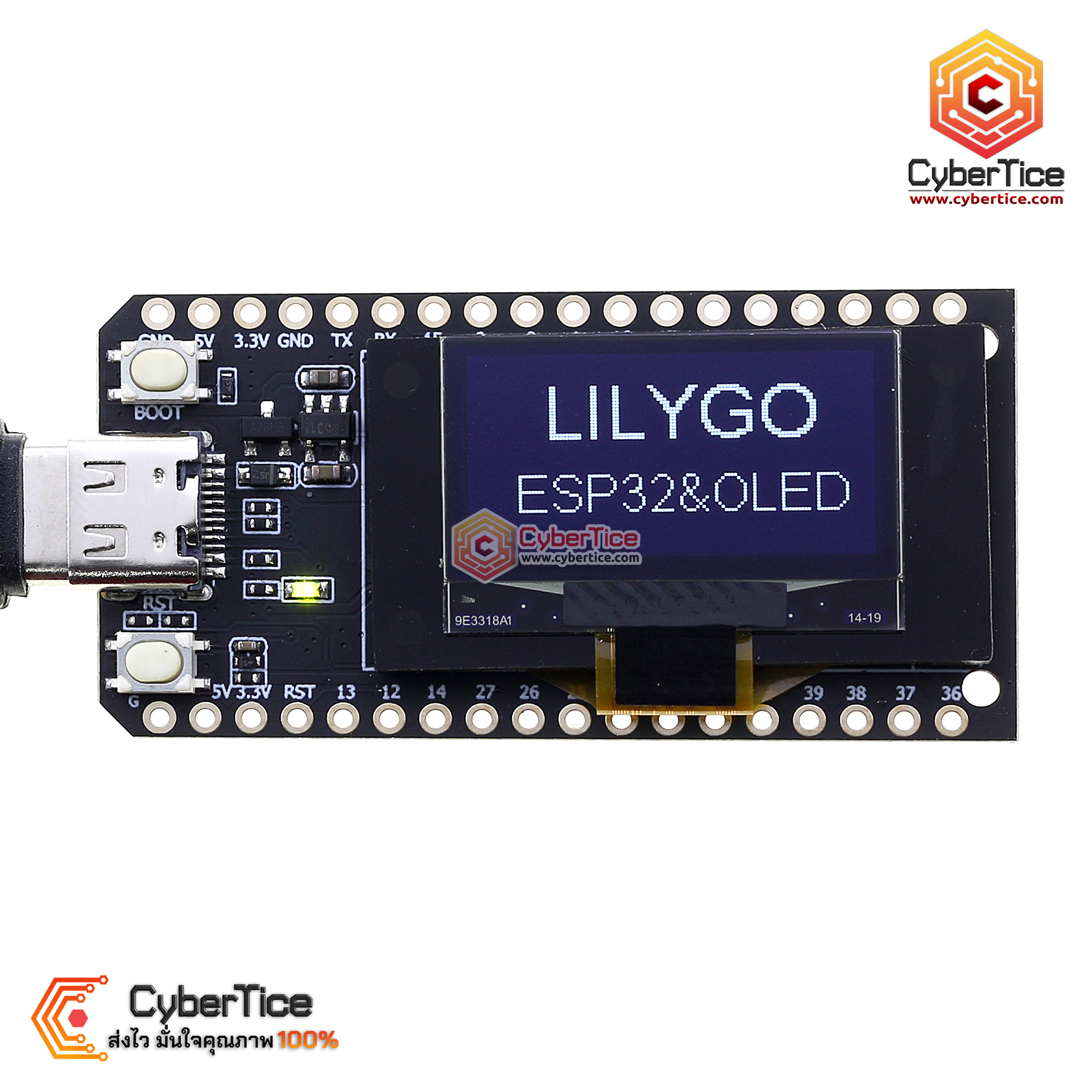 ESP32 OLED module TTGO ESP32 WiFi and Bluetooth V2.0 - ขาย Arduino อุปกรณ์ Arduino คุณภาพดี ราคา ...