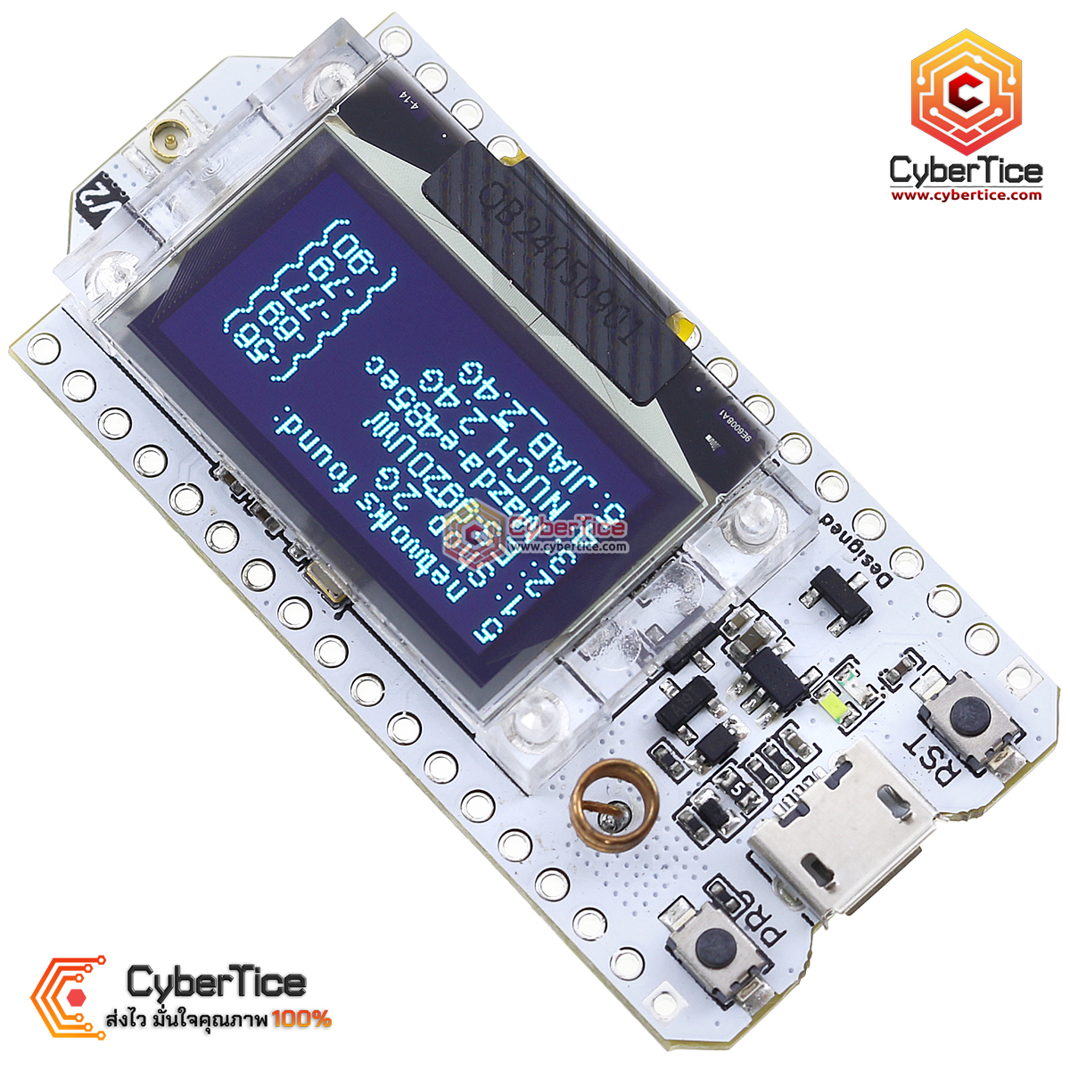 LoRa SX1276 868-915MHZ + ESP32 + 0.96 Inch Blue OLED Bluetooth WIFI Lora Kit 32 Development ...