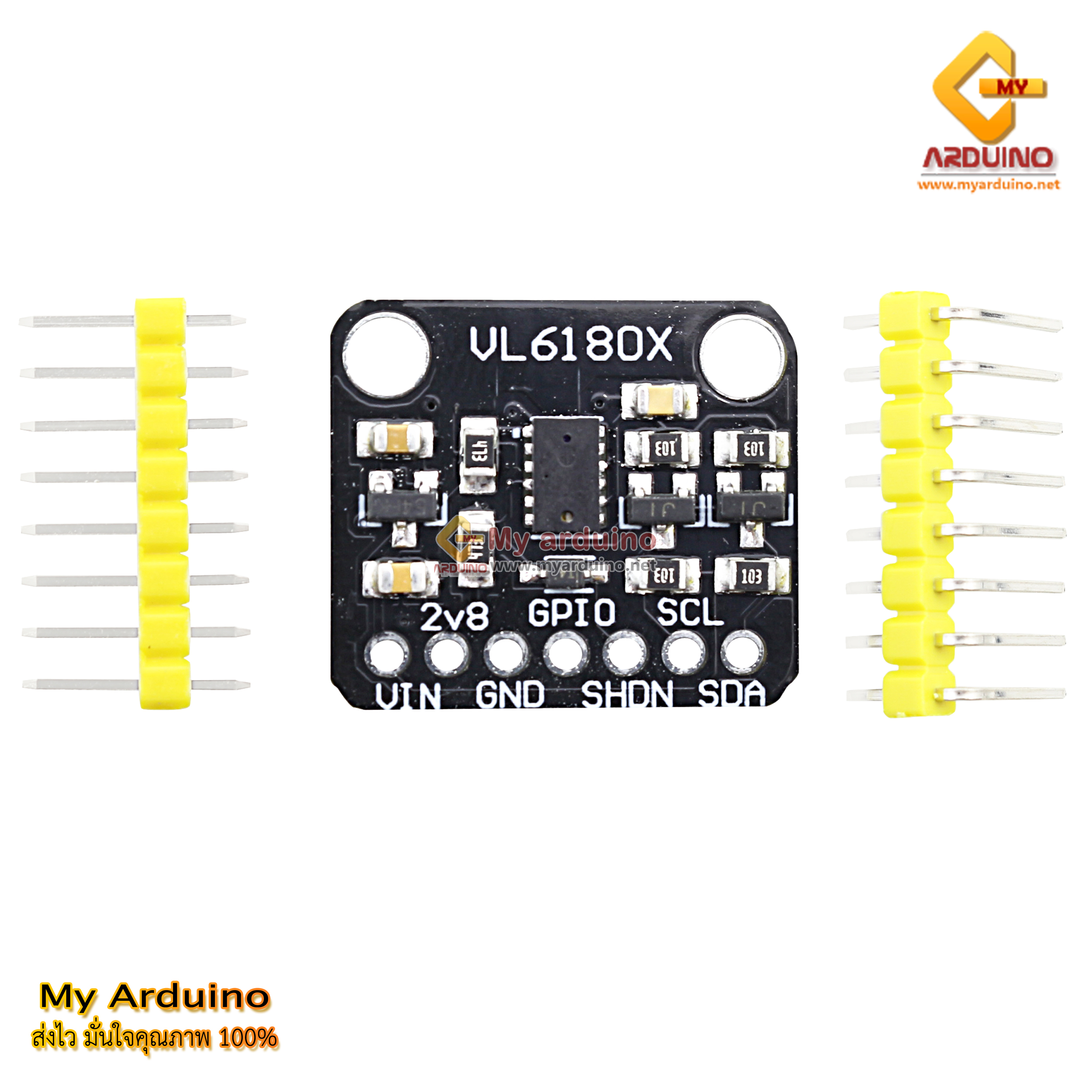 VL6180 Range Finder Optical Sensor Module High Accuracy Light Sensor ...