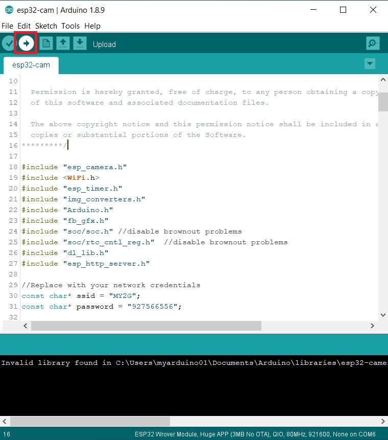 สอนใช้งาน Arduino Esp32 Cam ทำกล้องวงจรปิด Wifi ขาย Arduino อุปกรณ์ Arduino คุณภาพดี ราคาถูก
