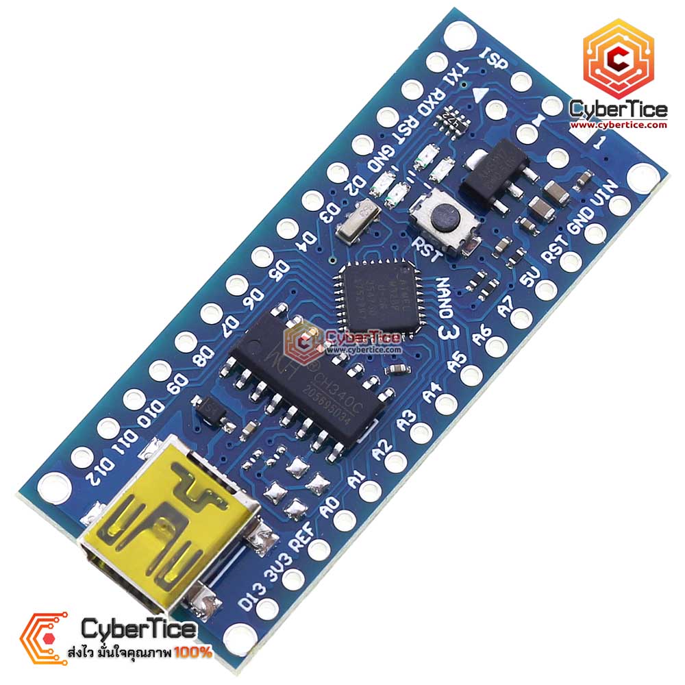 Nano 30 Atmega328 ชิฟ Usb Ch340 16m 5v ยังไม่บัดรีขา Arduino Compatible ขาย Arduino อุปกรณ์