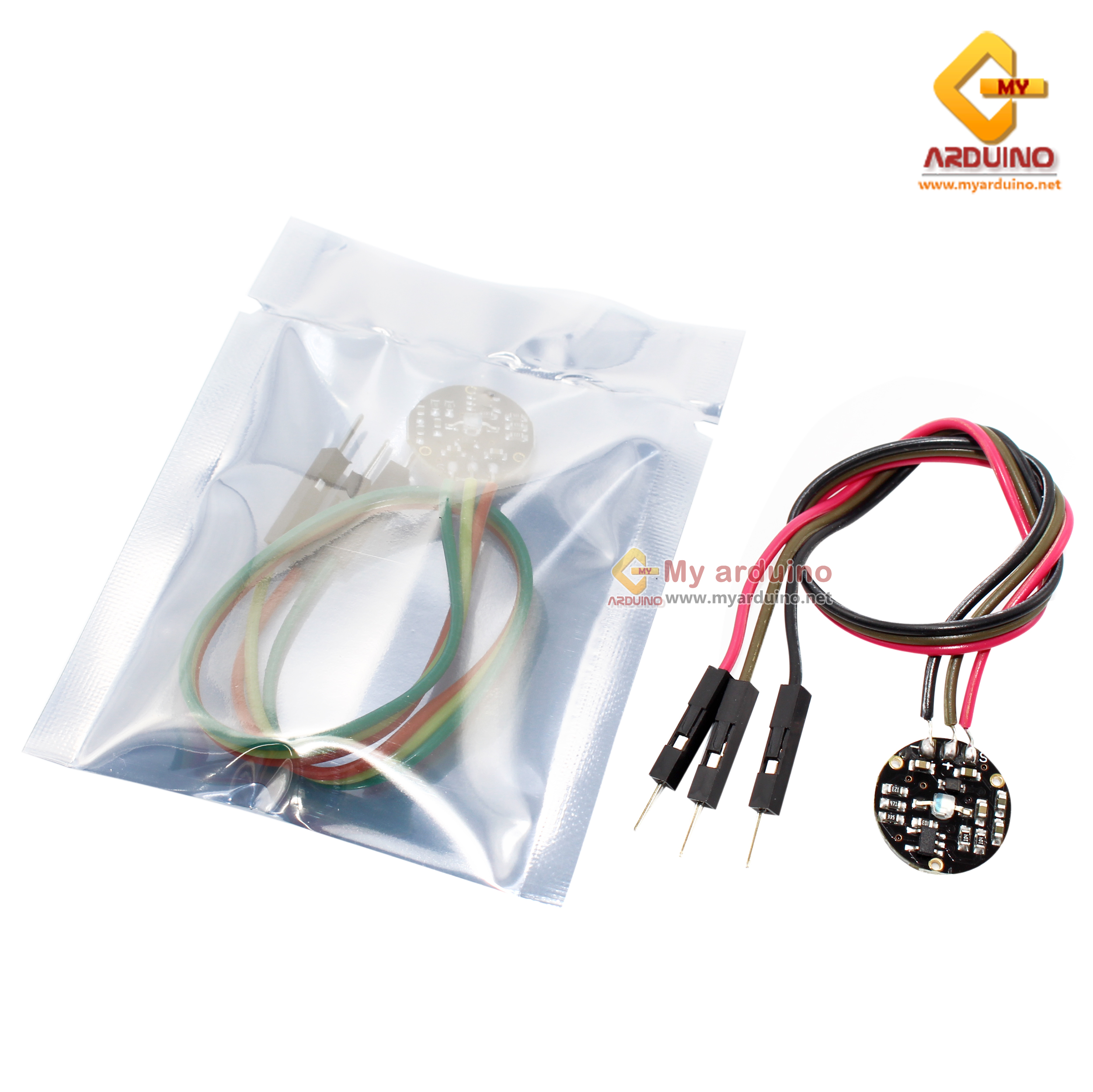 โมดูลวัดชีพจรตรวจจับการเต้นของหัวใจ Pulse Heart Sensor Amped สำหรับ Arduino XD-58C - ขาย Arduino ...