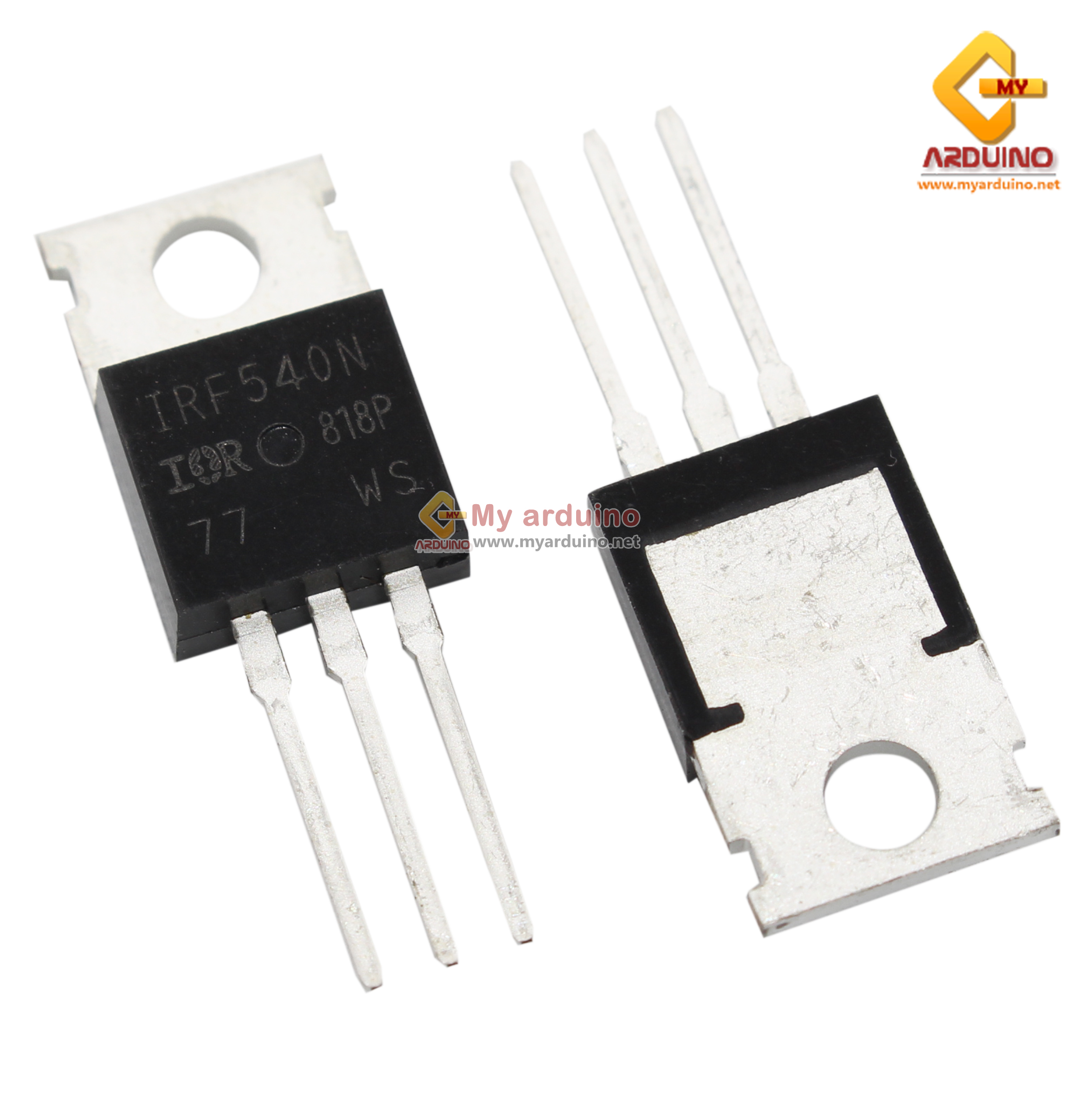IRF540N MOSFTE - ขาย Arduino อุปกรณ์ Arduino คุณภาพดี ราคาถูก ส่งไว ส่งฟรี