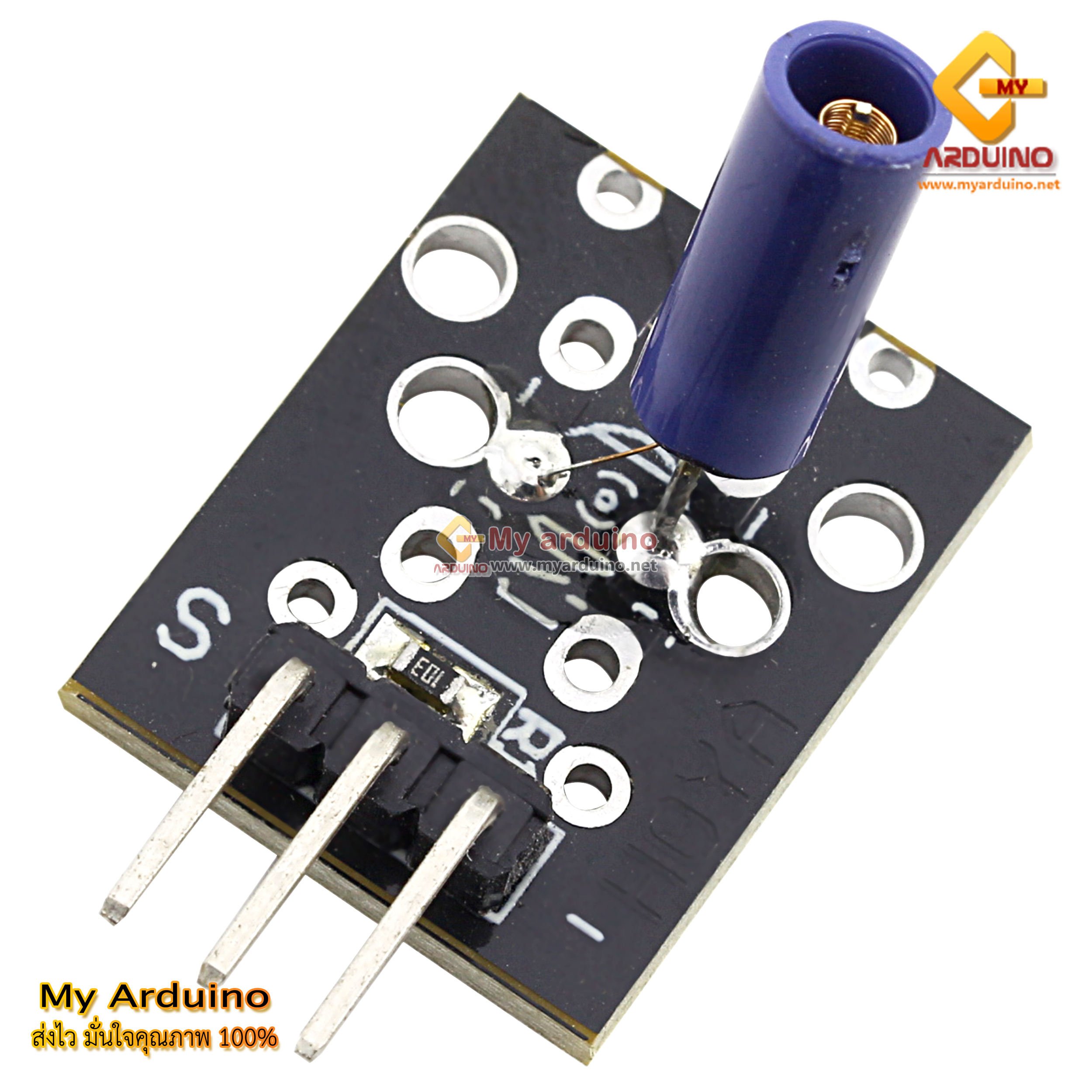 เซ็นเซอร์ตรวจจับการสั่นสะเทือน Vibration Switch Module Vibration Sensor ...