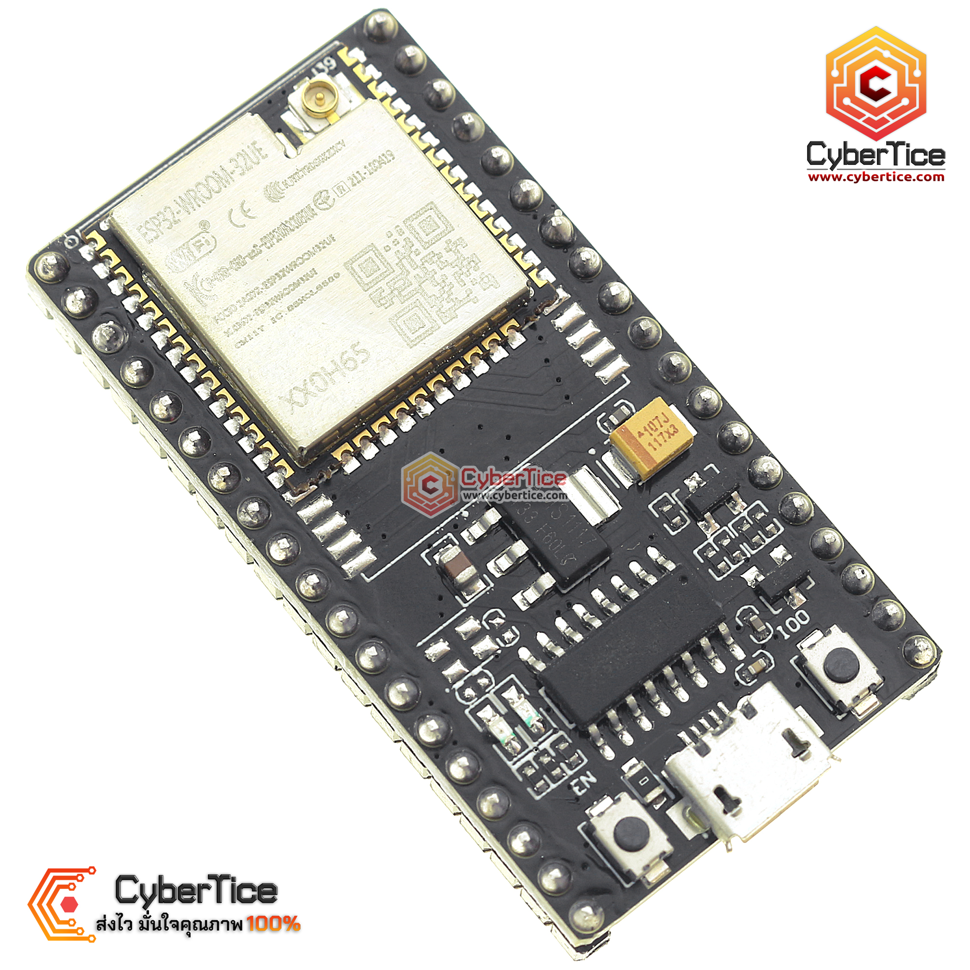 ESP32 NodeMCU ESP-WROOM-32UE Wi-Fi and Bluetooth Module Dual Core ...