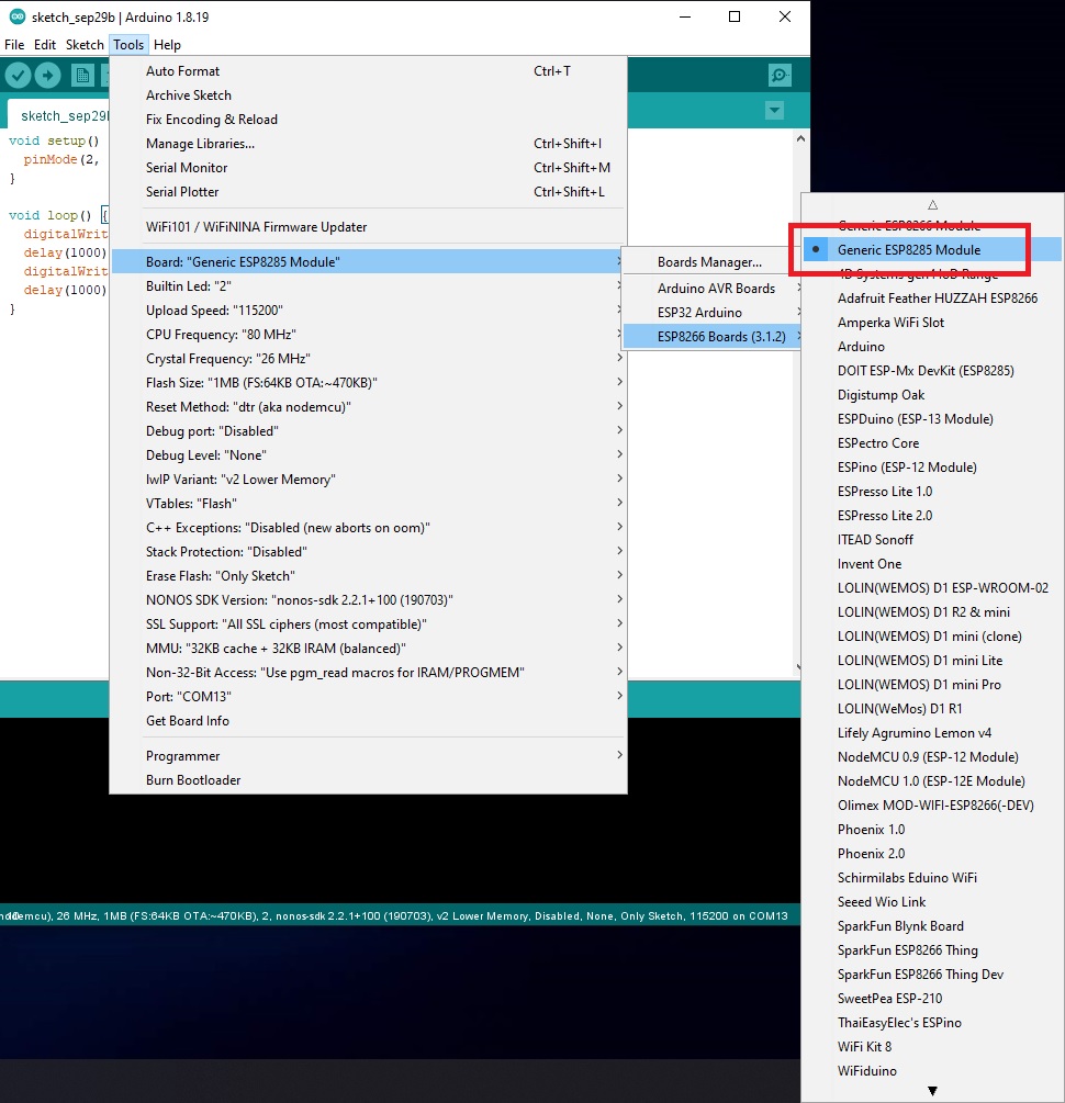 สอนใช้งาน Esp8285 Nodemcu M Development Board ขาย Arduino อุปกรณ์ Arduino คุณภาพดี ราคาถูก ส่ง