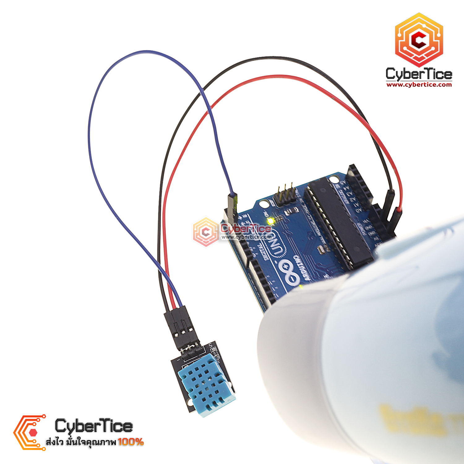 สอนใช้งาน Arduino Dht11 Mini เซ็นเซอร์วัดอุณหภูมิและความชื้น พร้อม Pcb ขาย Arduino อุปกรณ์