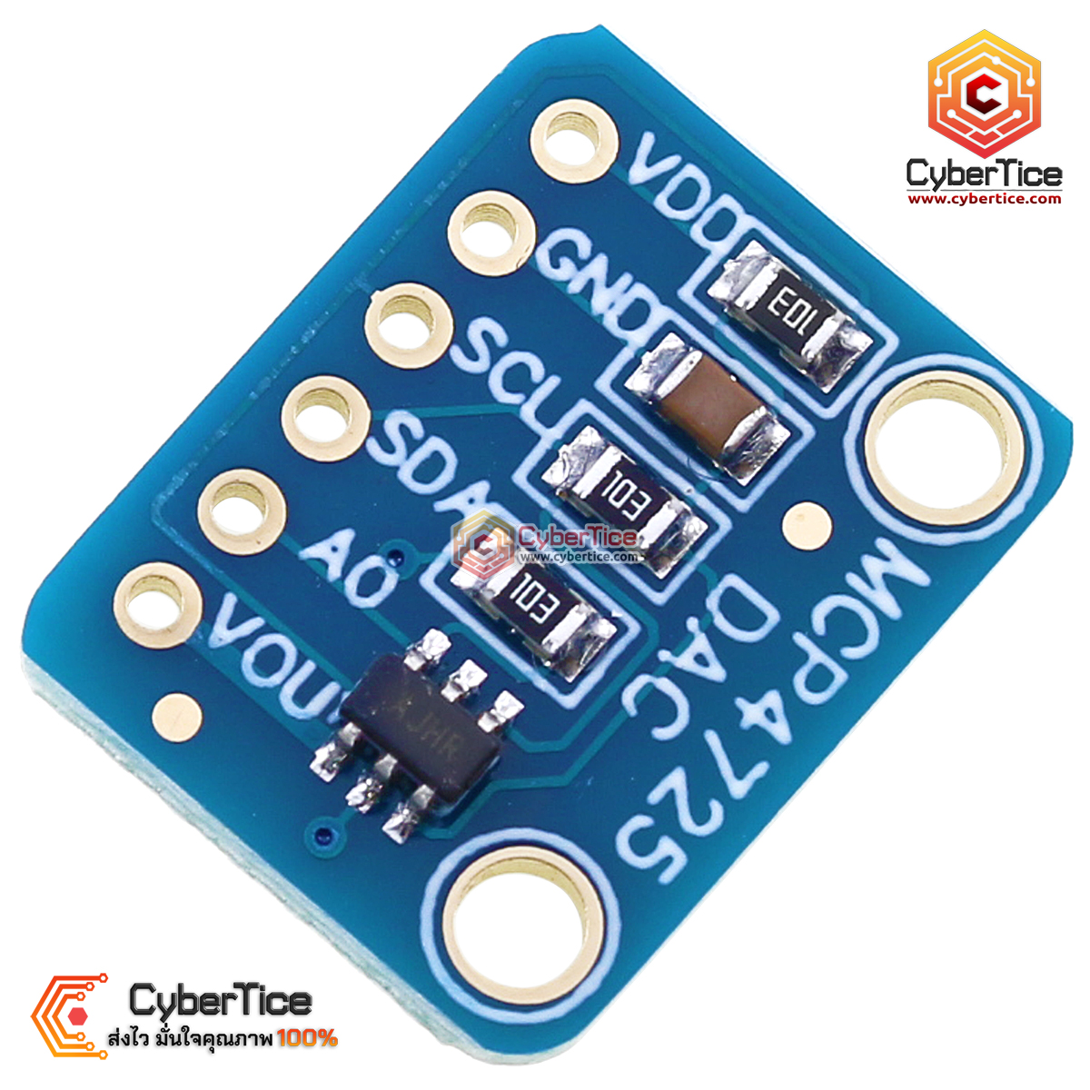 MCP4725 I2C Digital to Analog DAC Breakout Boards V3.0 - ขาย Arduino อุปกรณ์ Arduino คุณภาพดี ...