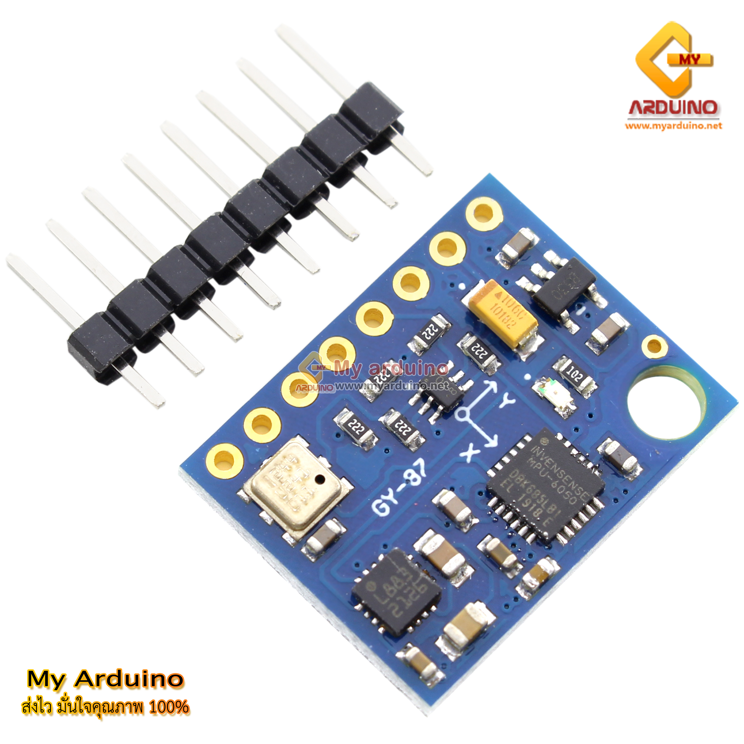 GY-87 10DOF Module MPU6050 HMC5883L BMP180 GY87 Sensor Module GY87 For Arduino - ขาย Arduino ...