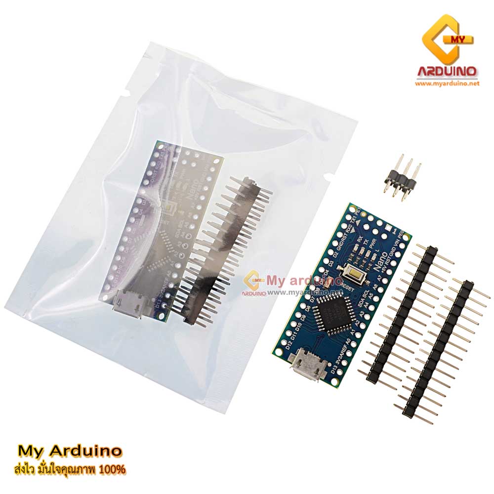 Arduino Nano 30 Usb Micro รุ่นใหม่ชิฟ Ch340g แบบไม่บัดกรีขา ขาย Arduino อุปกรณ์ Arduino